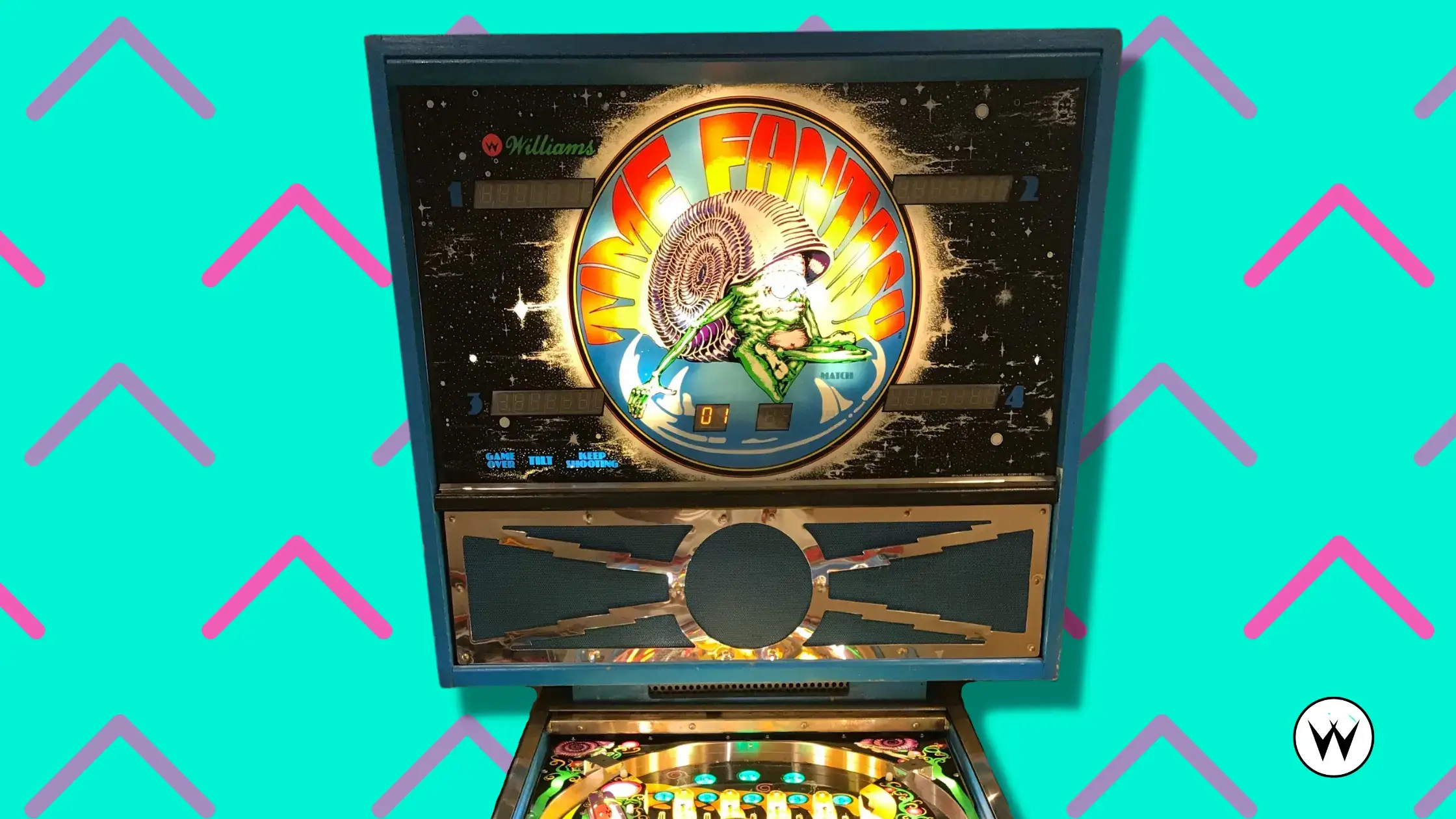 Time Fantasy (1983) Pinball Machine by Williams Electronic Games Inc.