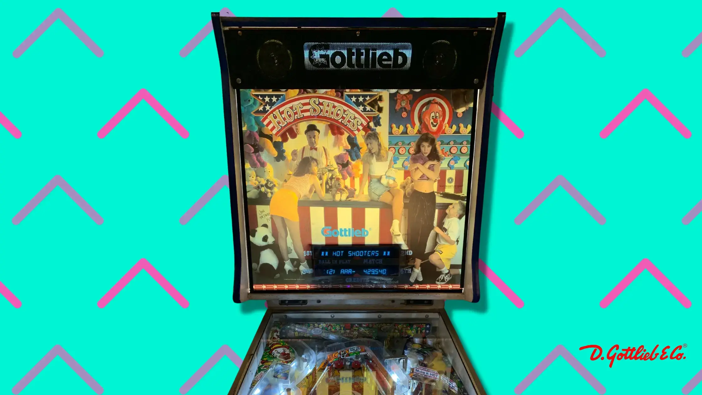 Hot Shots (1989) Pinball Machine by D. Gottlieb & Co.