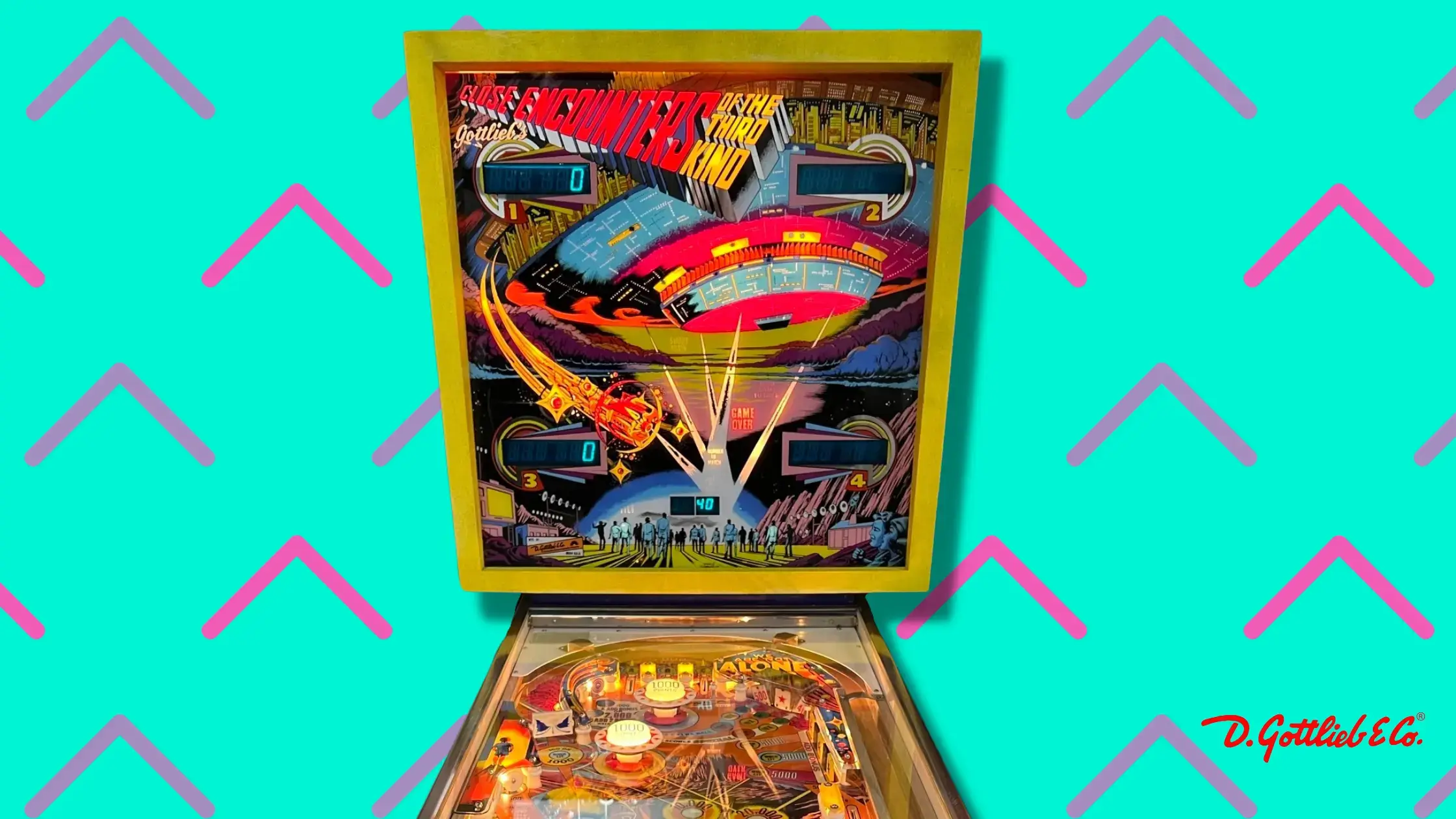 Close Encounters of the Third Kind (1978) Pinball Machine by D ...