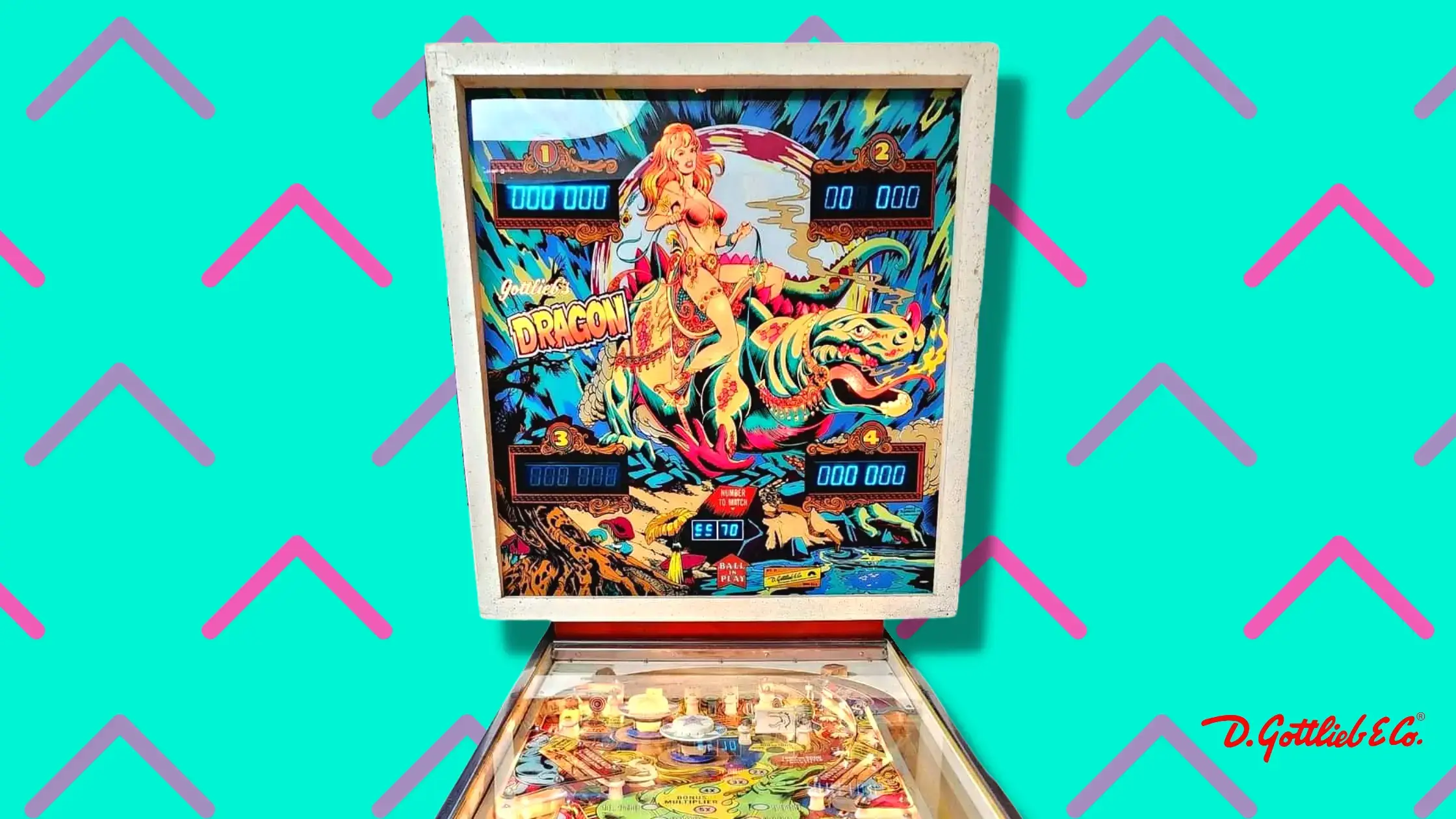 Dragon (1978) Pinball Machine by D. Gottlieb & Co.