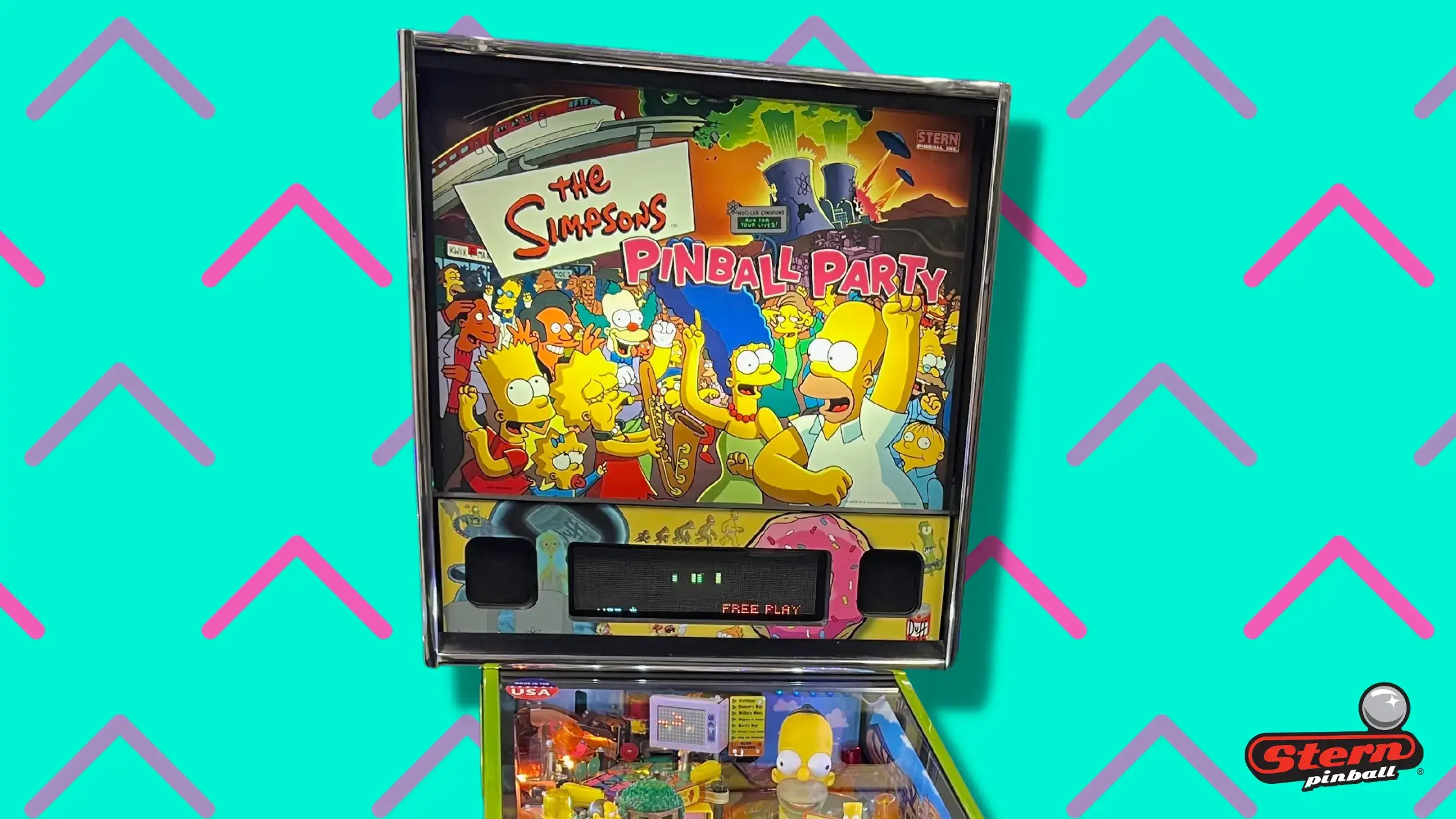 The Simpsons Pinball Party (2003) Pinball Machine by Stern Pinball Inc.