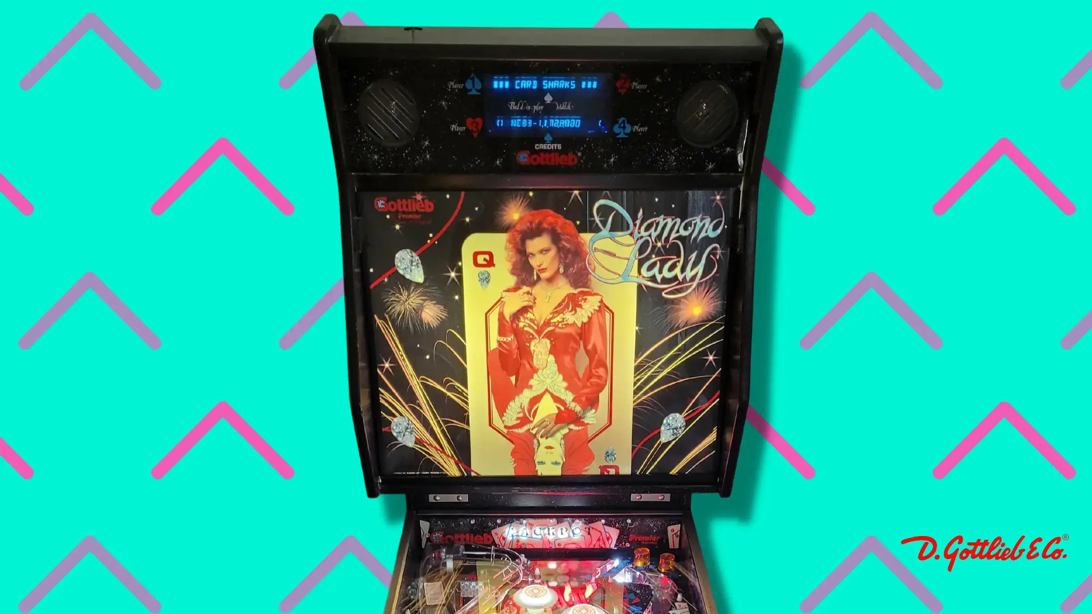 Diamond Lady (1988) Pinball Machine by D. Gottlieb & Co.