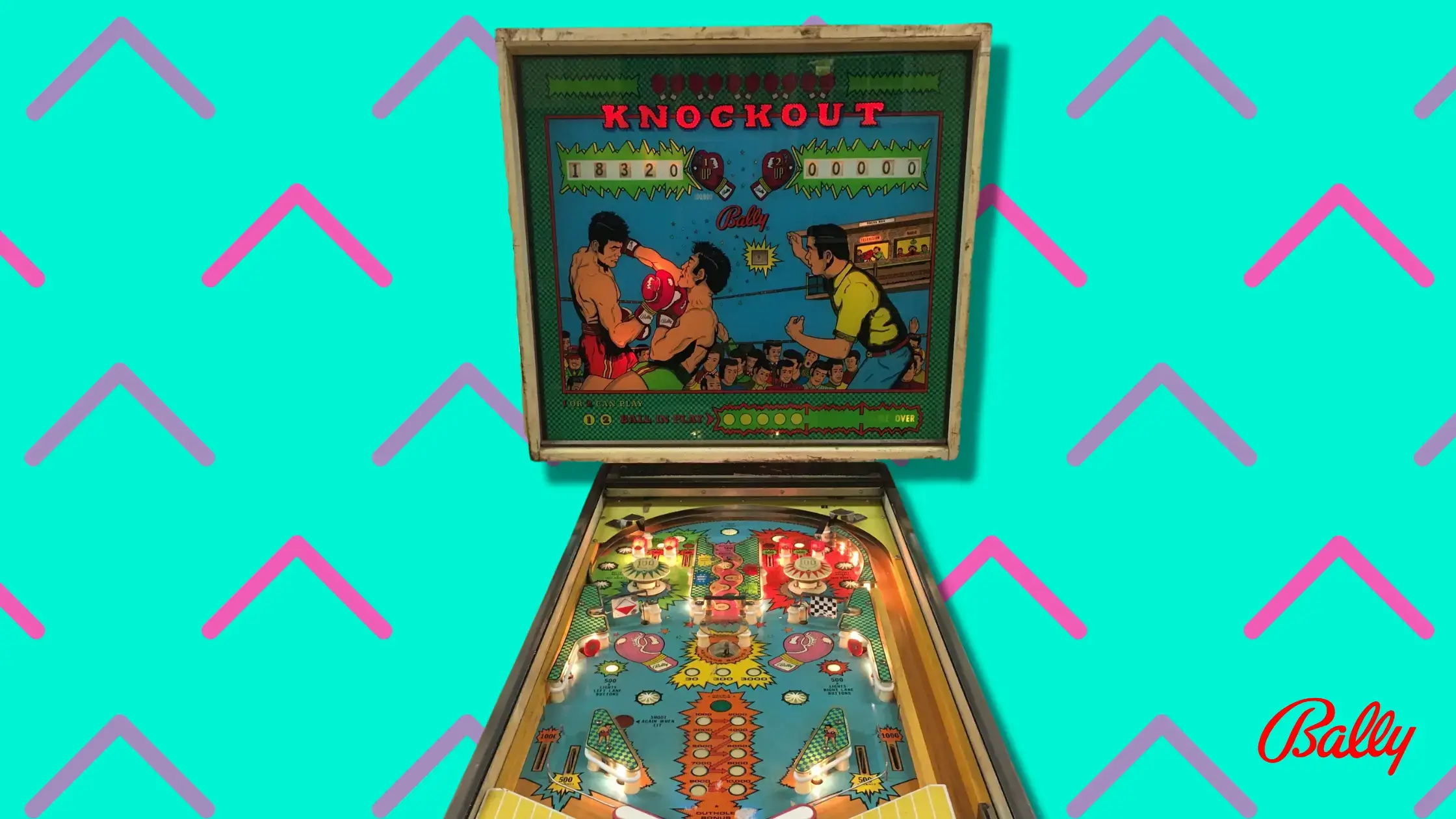 Knockout (1975) Pinball Machine by Bally Manufacturing Co.
