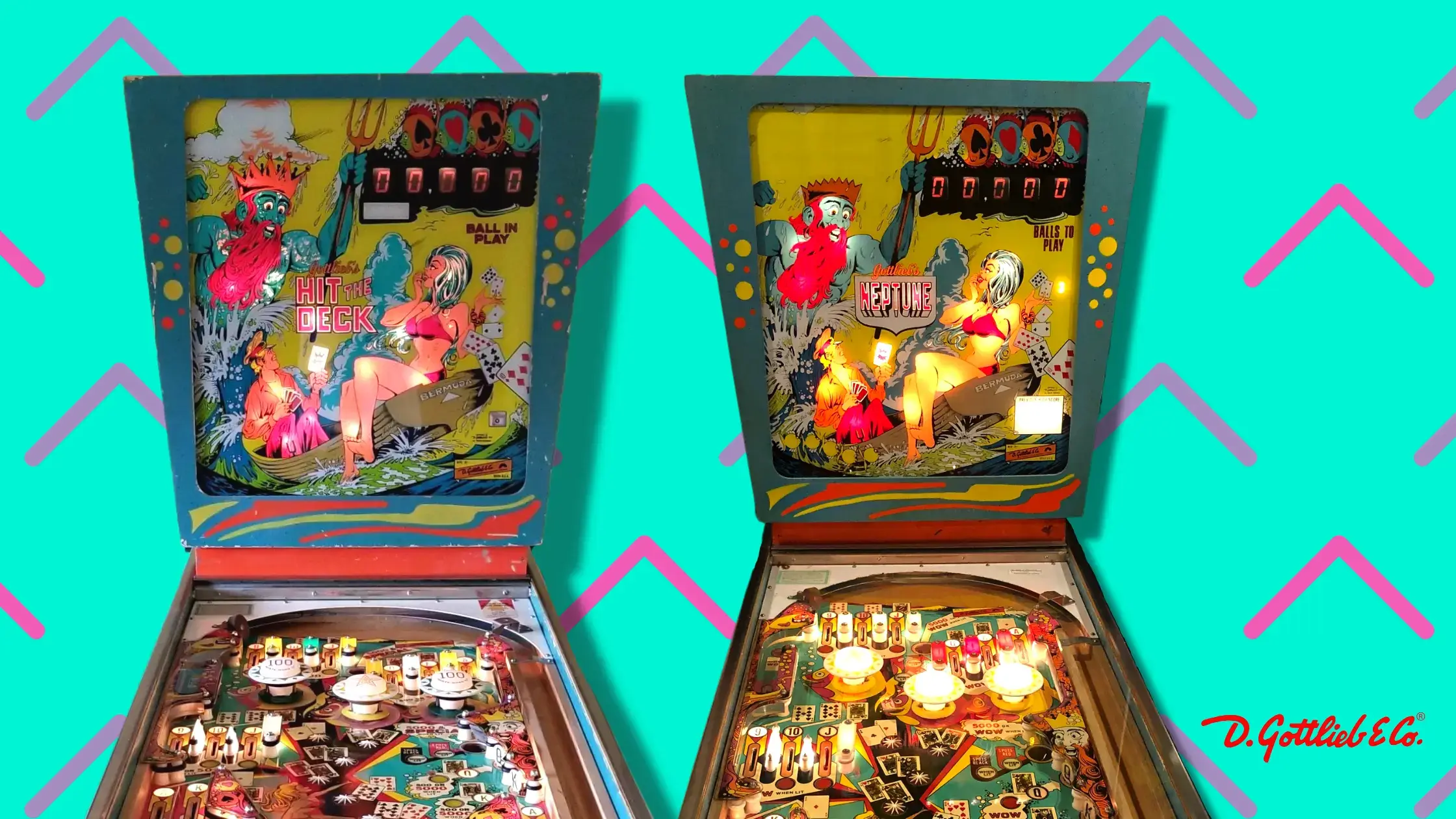 Ice Fever (1985) Pinball Machine by D. Gottlieb & Co.