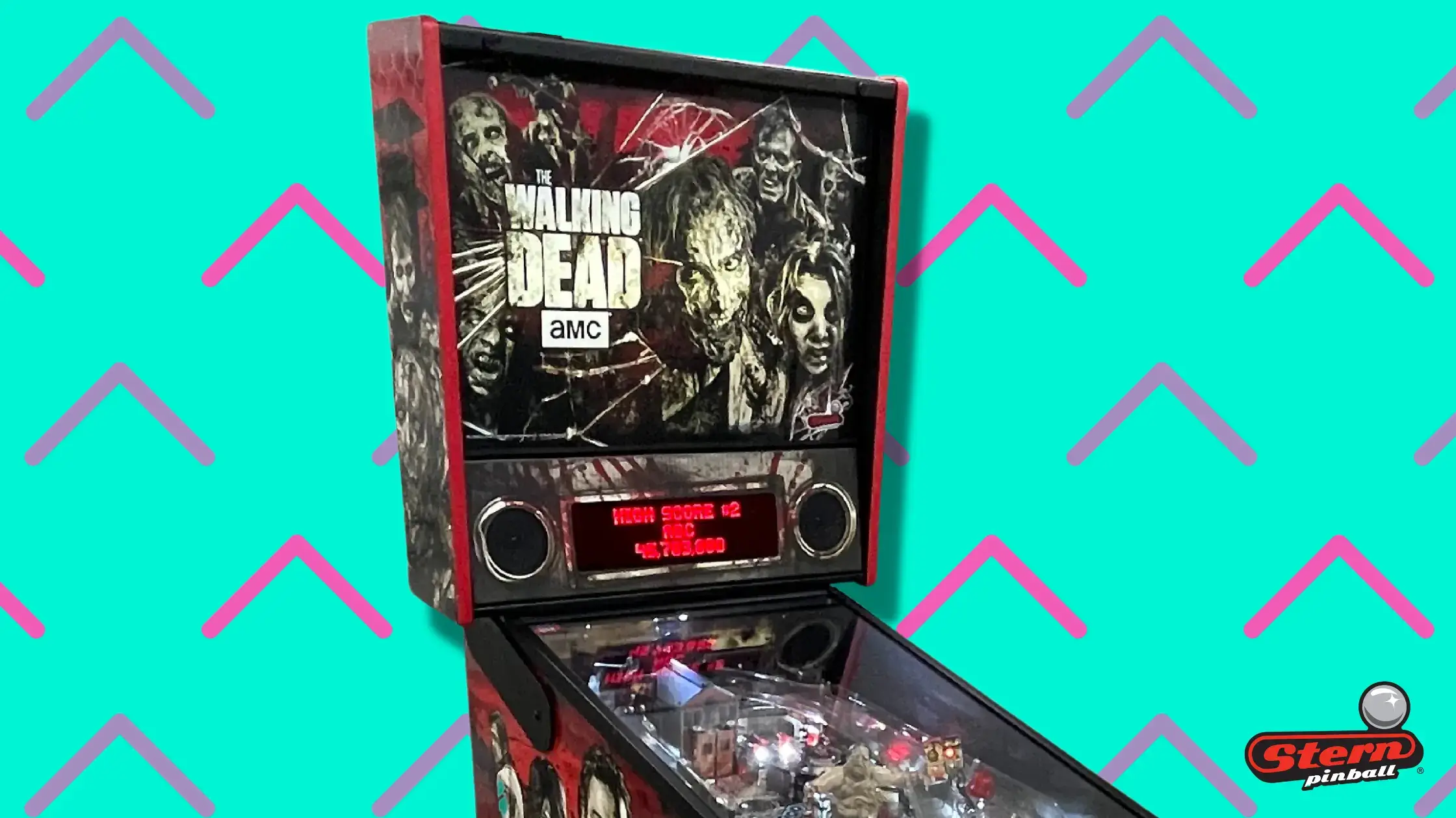 The Walking Dead (2014) Pinball Machine by Stern Pinball Inc.