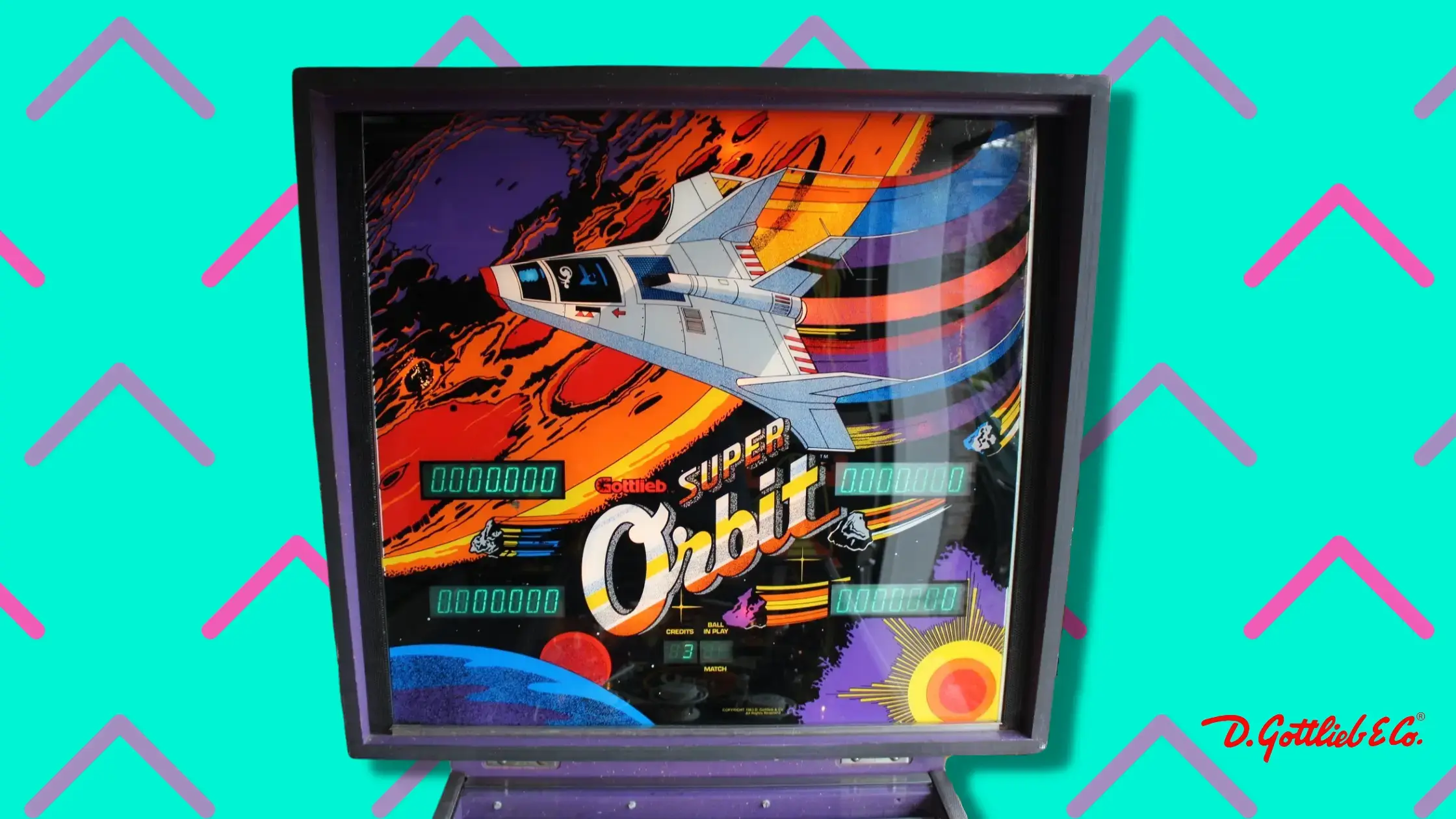 Super Orbit (1983) Pinball Machine by D. Gottlieb & Co.