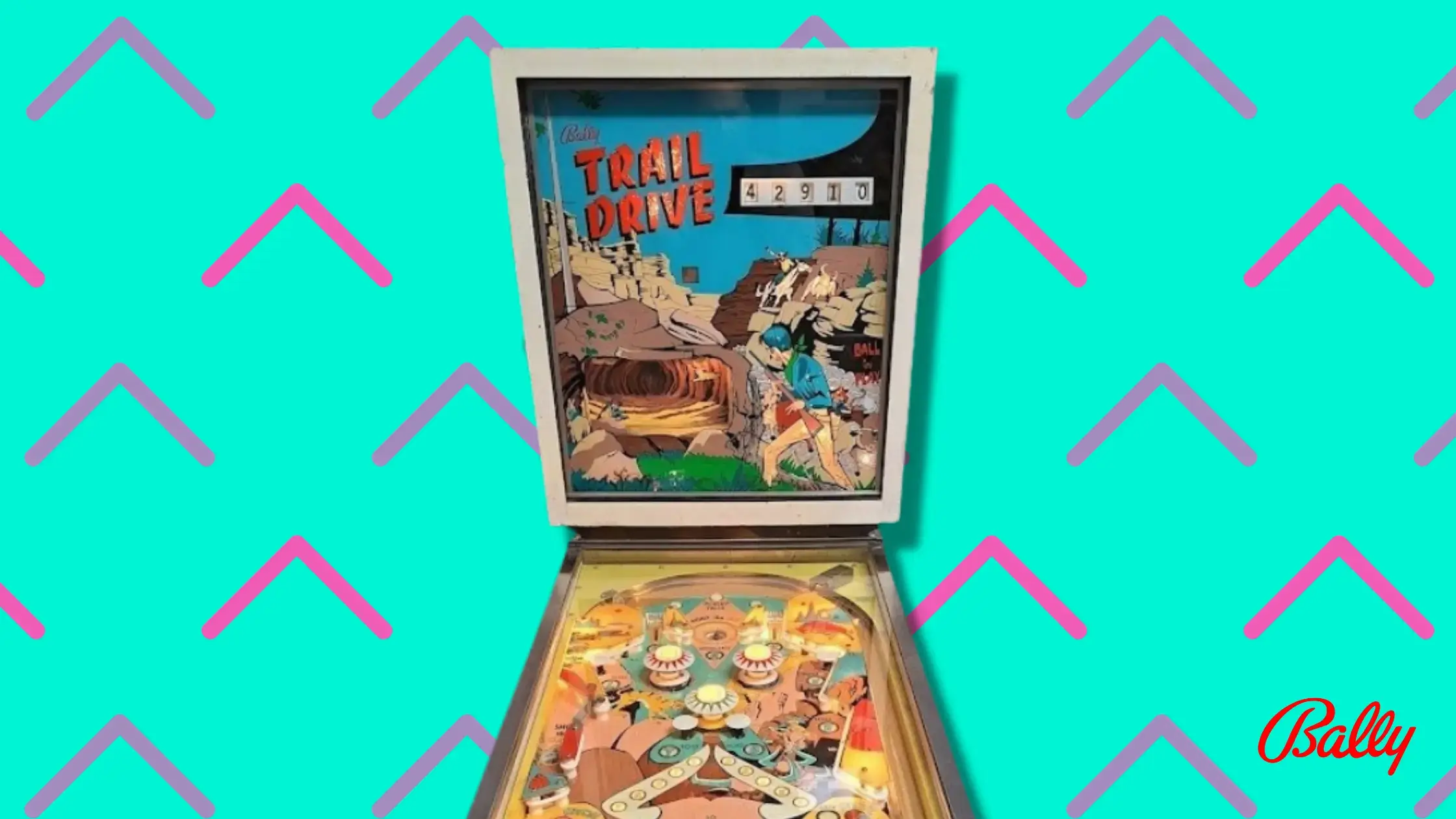 Trail Drive (1970) Pinball Machine by Bally Manufacturing Co.