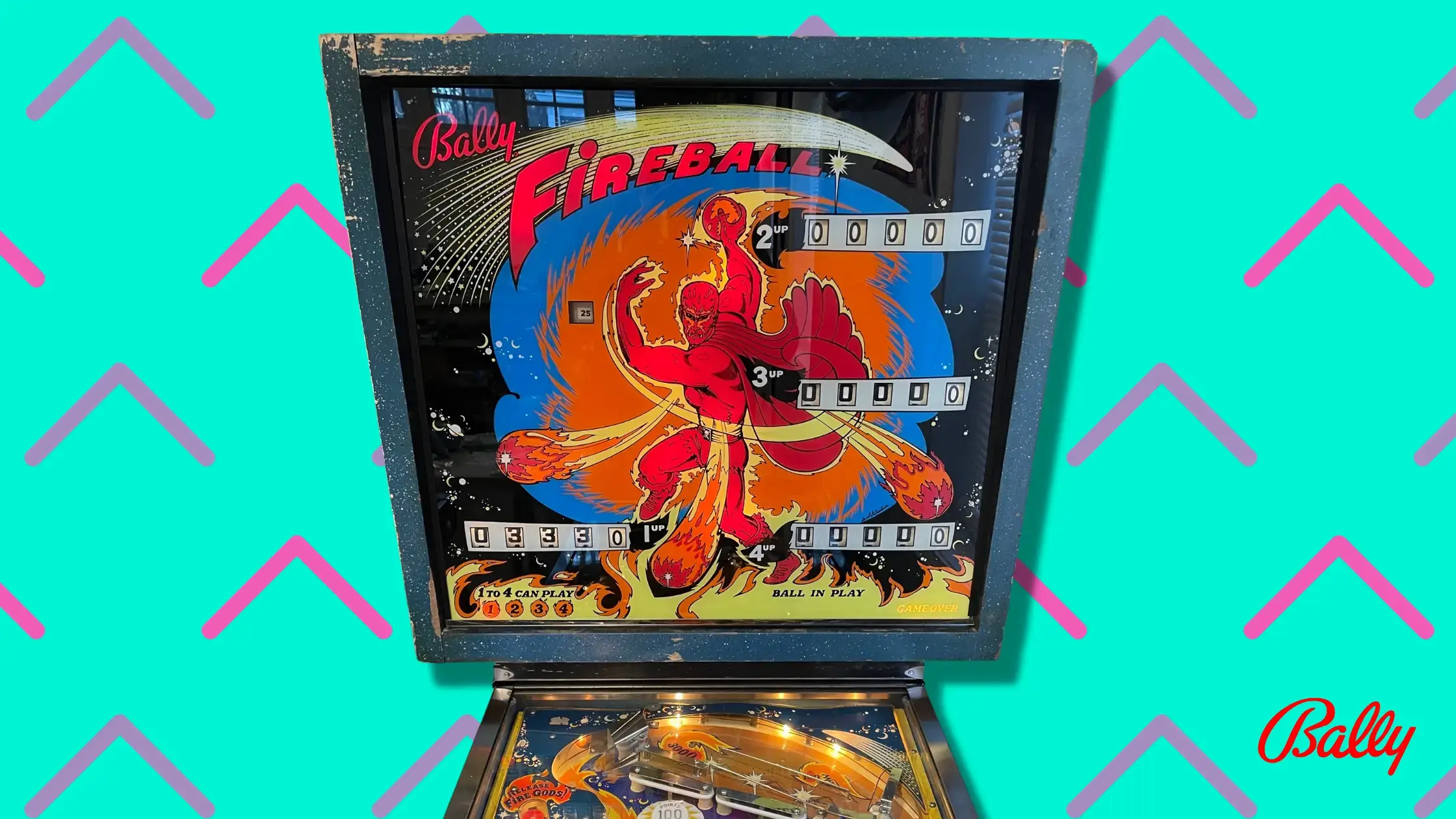 Fireball (1972) Pinball Machine by Bally Manufacturing Co.