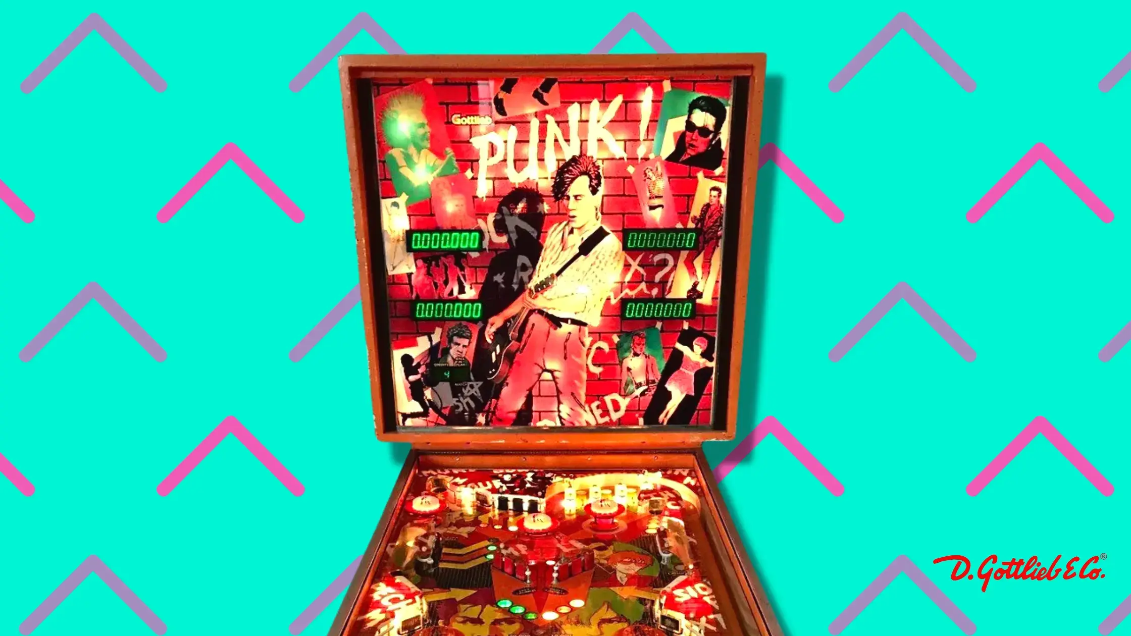 Punk! (1982) Pinball Machine by D. Gottlieb & Co.