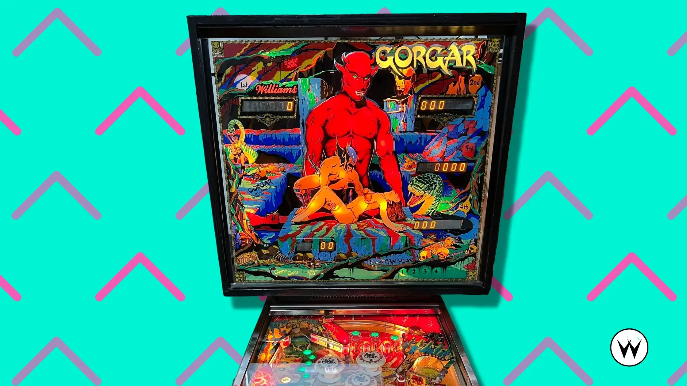 Gorgar (1979) Pinball Machine by Williams Electronic Games Inc.