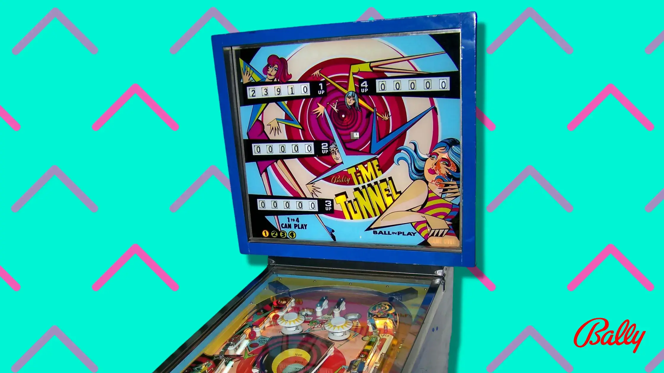 Time Tunnel (1971) Pinball Machine by Bally Manufacturing Co.