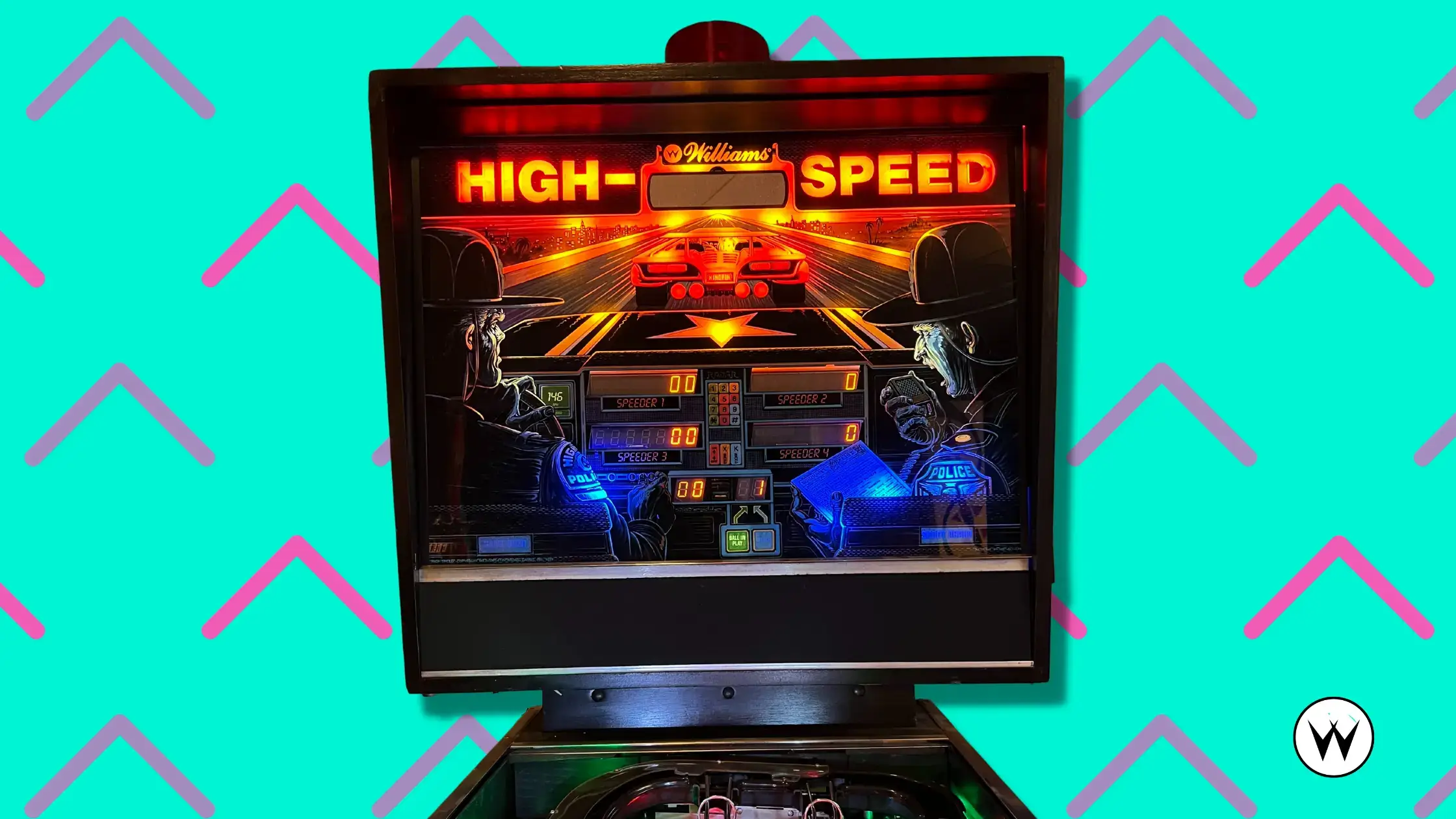 High Speed (1986) Pinball Machine by Williams Electronic Games Inc.
