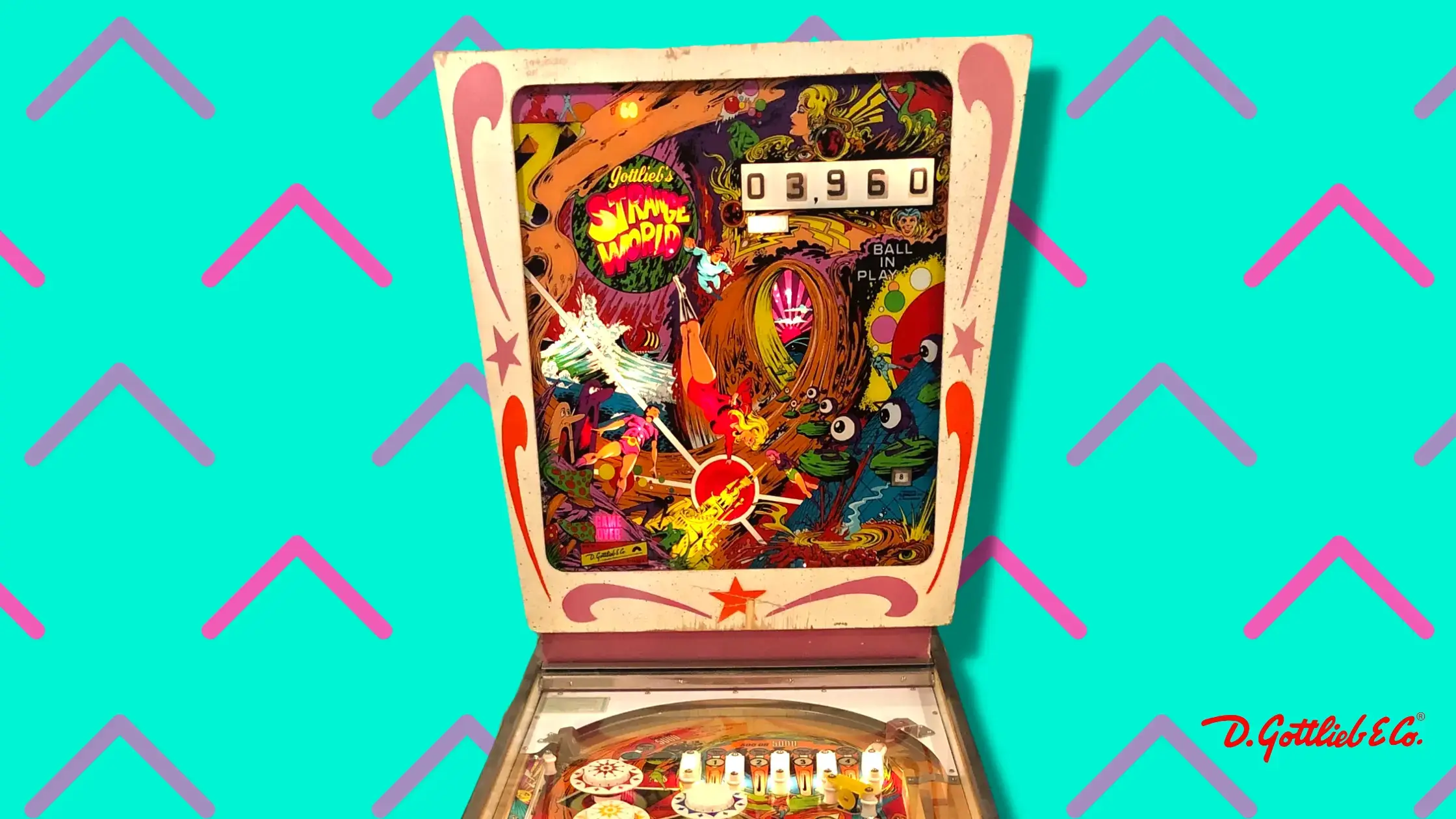 Strange World (1978) Pinball Machine by D. Gottlieb & Co.