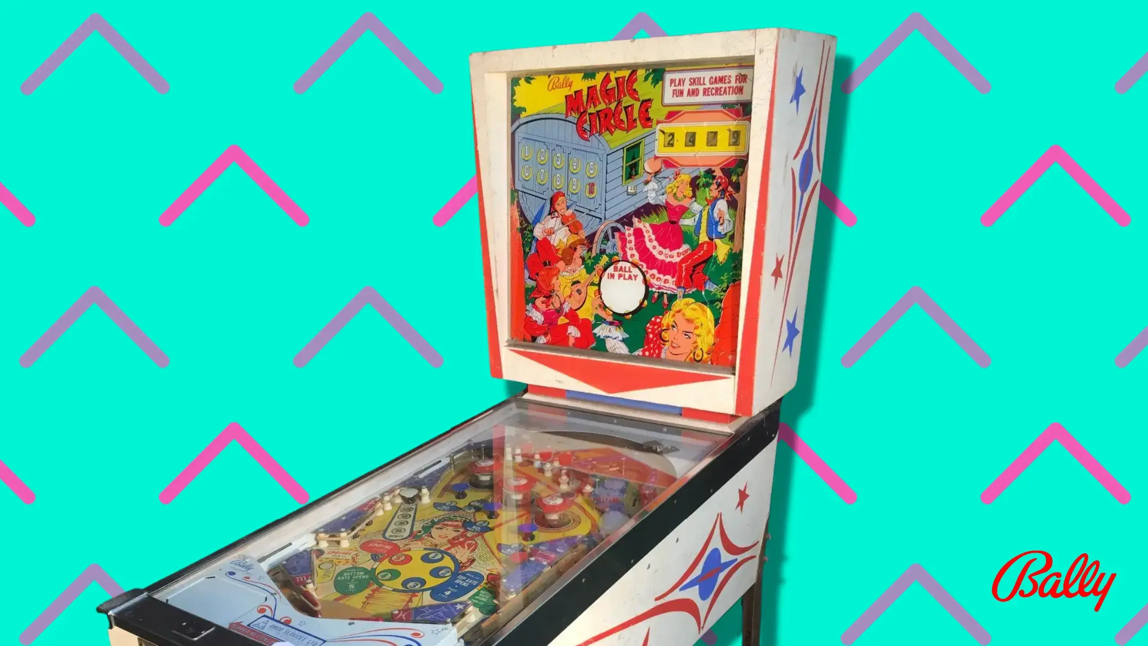 Magic Circle (1965) Pinball Machine by Bally Manufacturing Co.