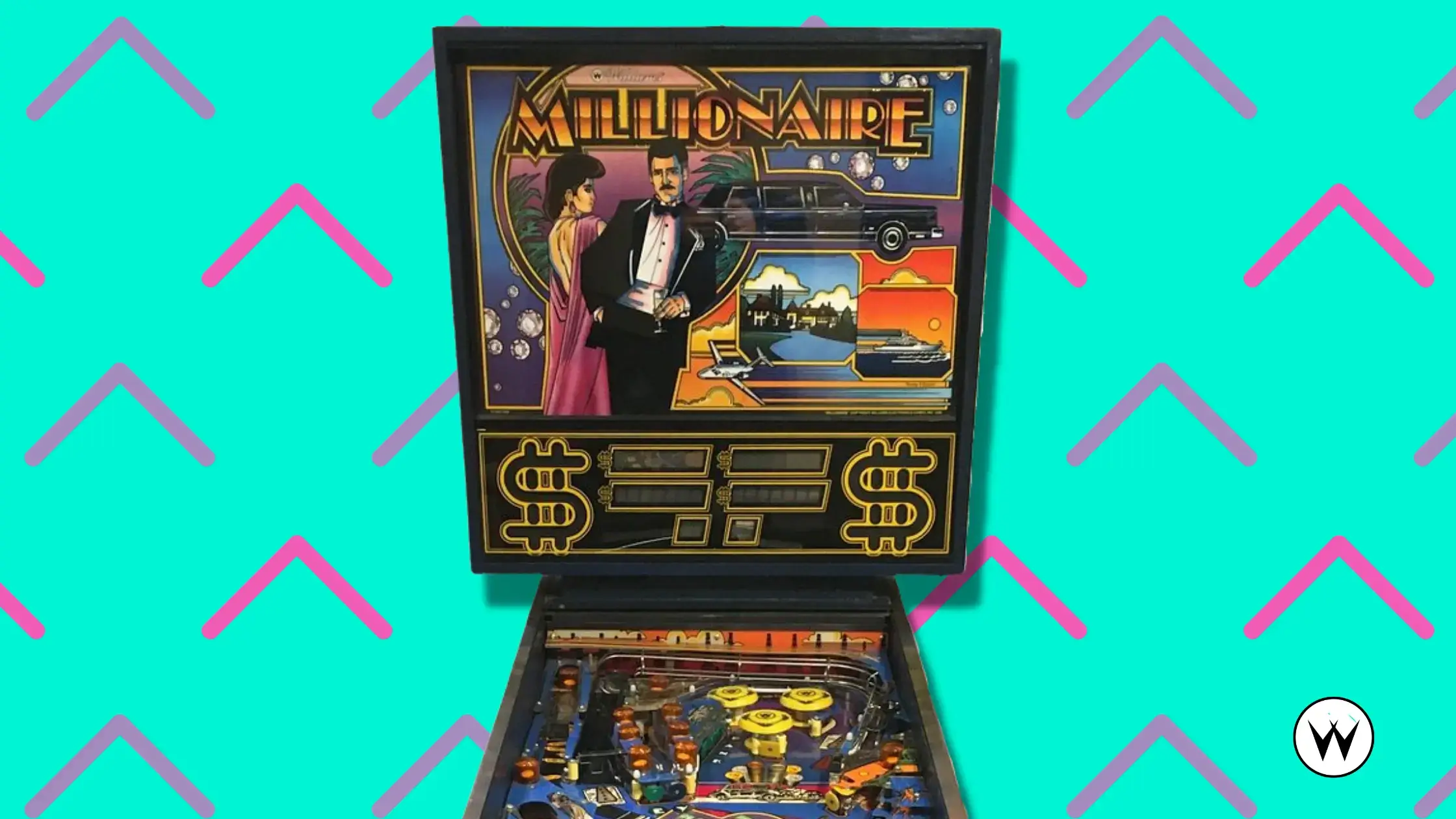 Millionaire (1987) Pinball Machine by Williams Electronic Games Inc.