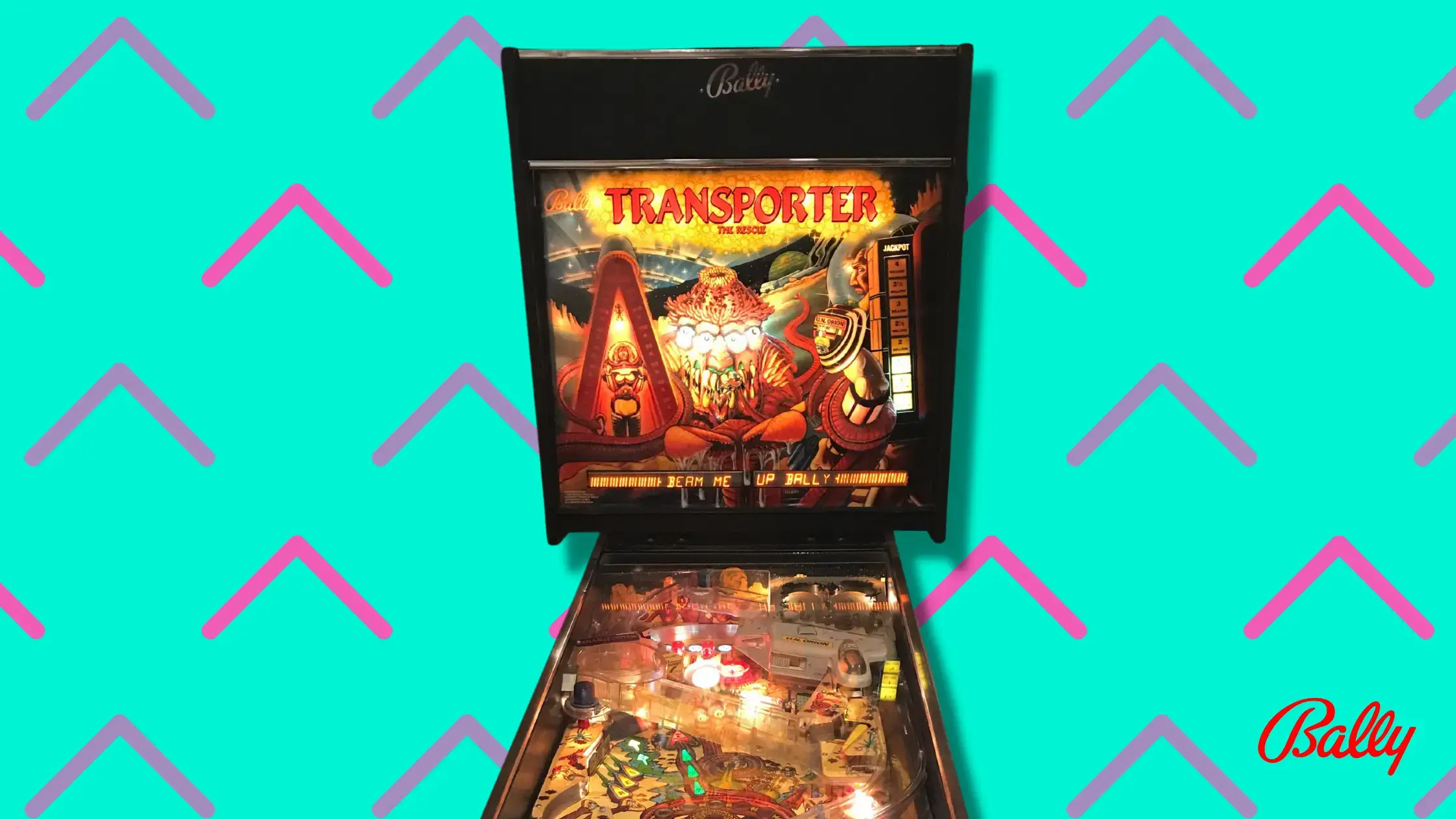 Transporter the Rescue (1989) Pinball Machine by Bally Manufacturing Co.