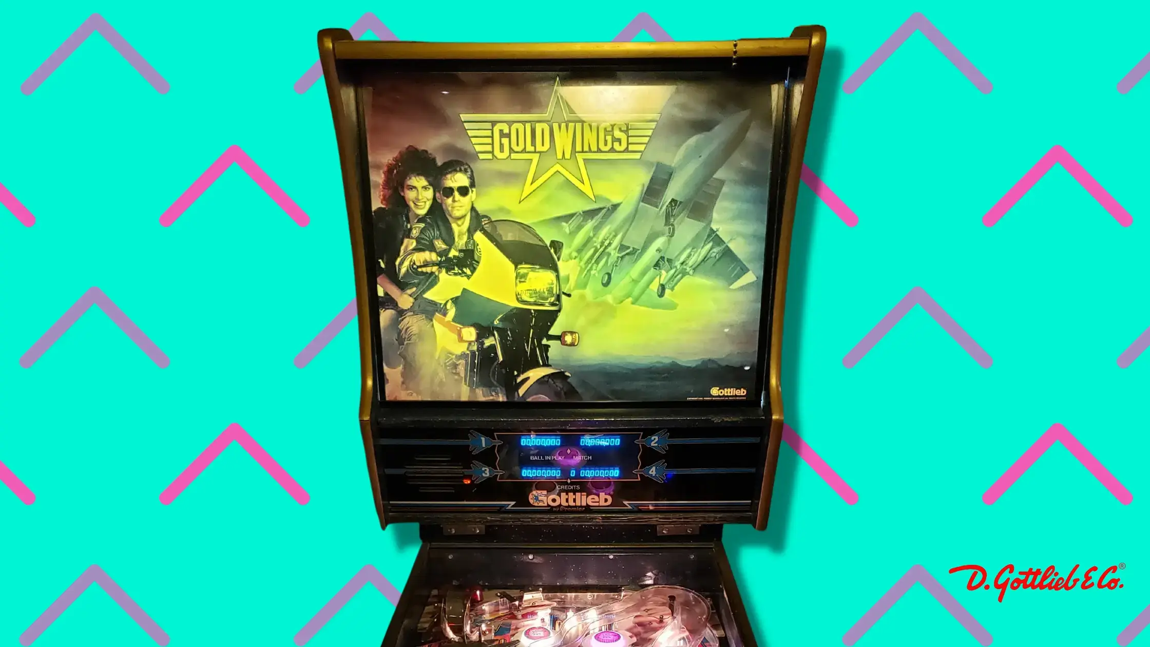 Gold Wings (1986) Pinball Machine by D. Gottlieb & Co.