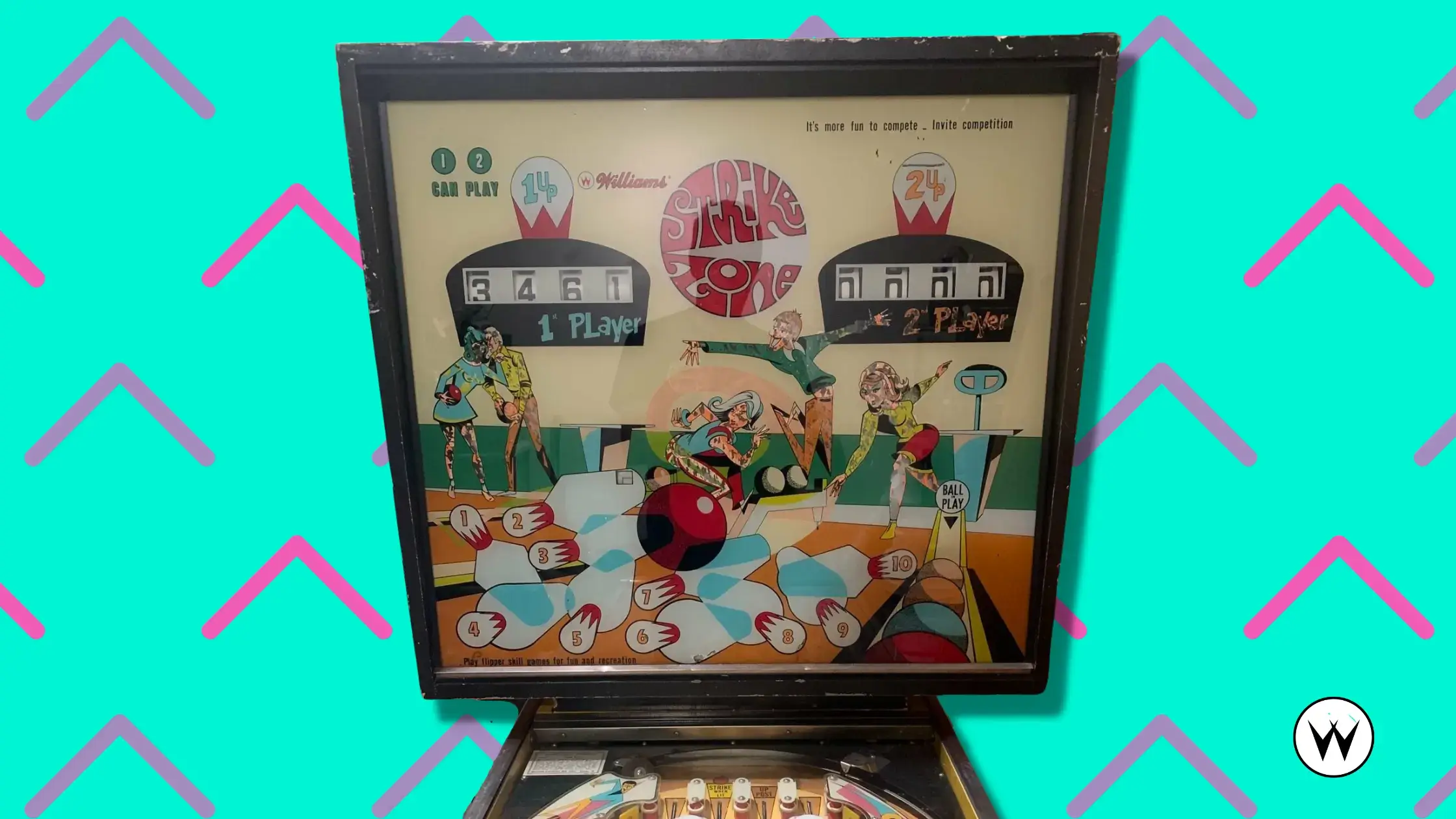 Strike Zone (1970) Pinball Machine by Williams Electronic Games Inc.