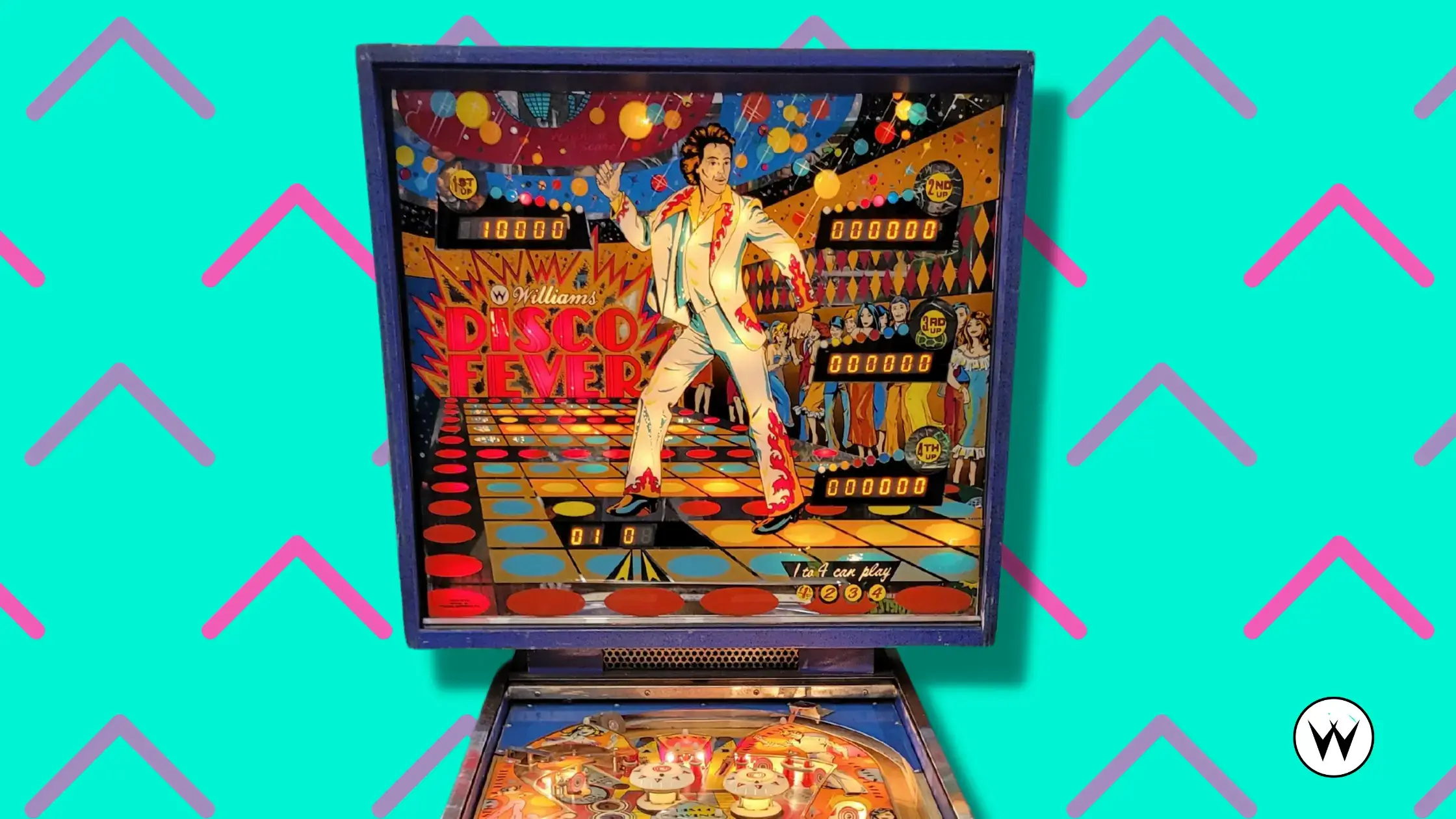 Disco Fever (1978) Pinball Machine by Williams Electronic Games Inc.