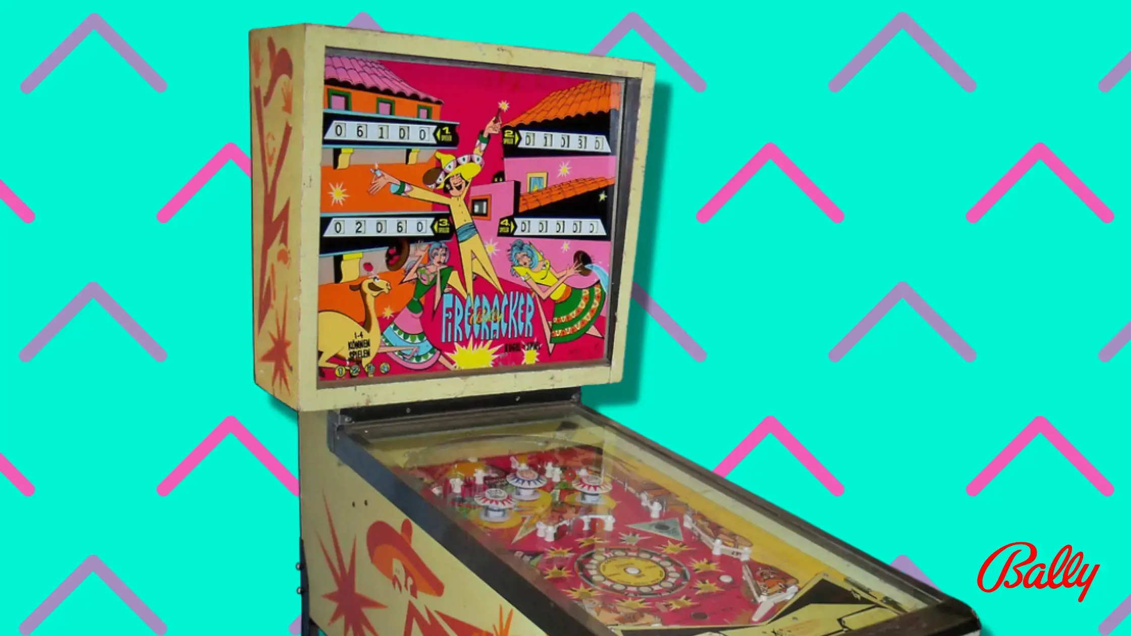 Firecracker (1971) Pinball Machine by Bally Manufacturing Co.