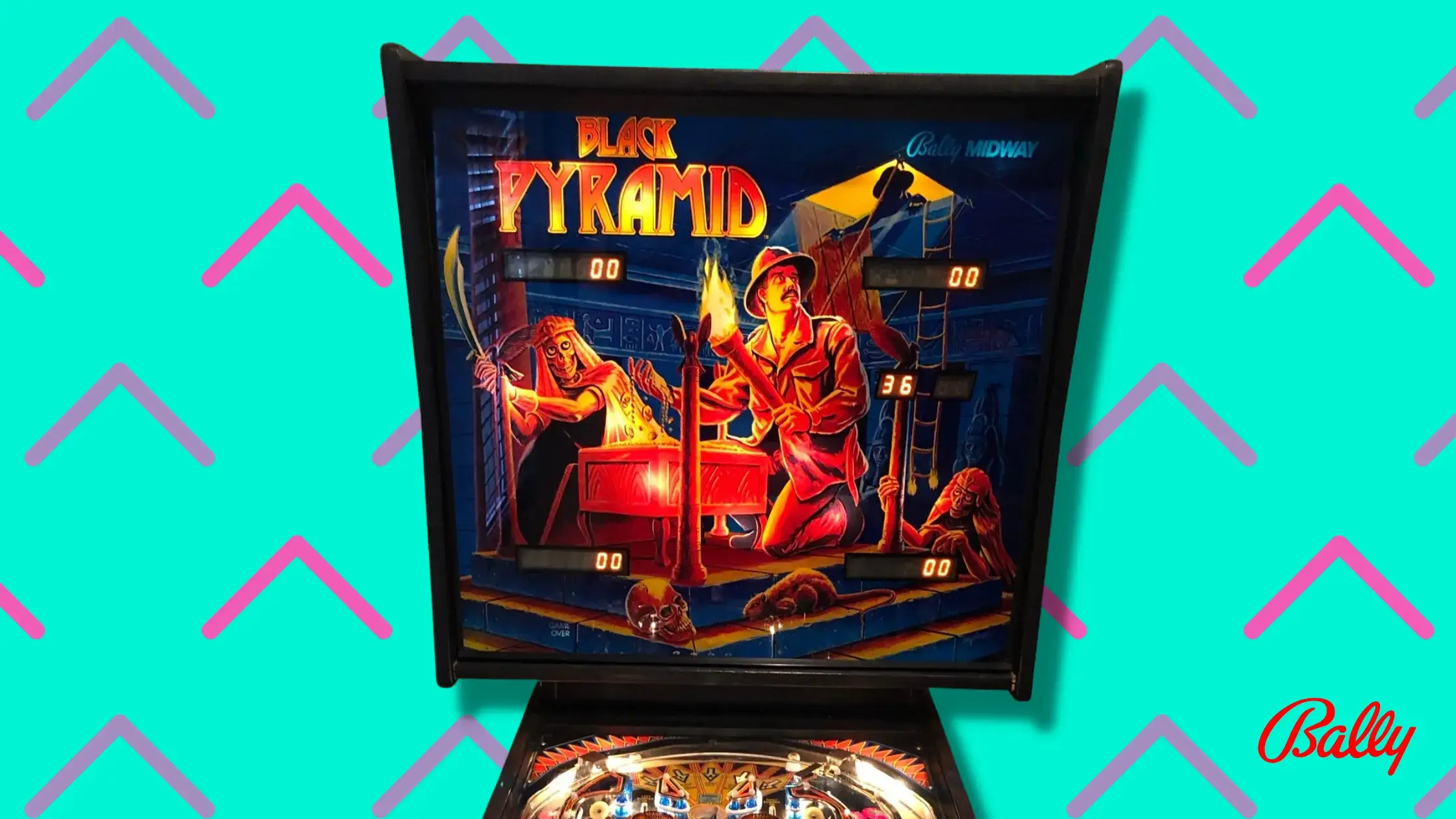 Black Pyramid (1984) Pinball Machine by Bally Manufacturing Co.