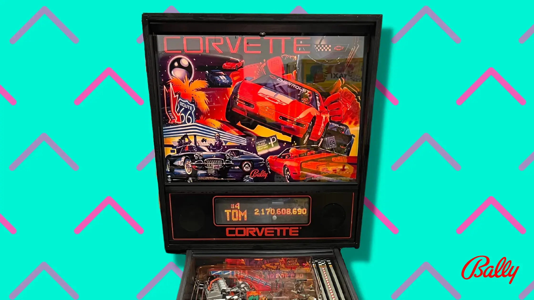 Corvette (1994) Pinball Machine by Bally Manufacturing Co.