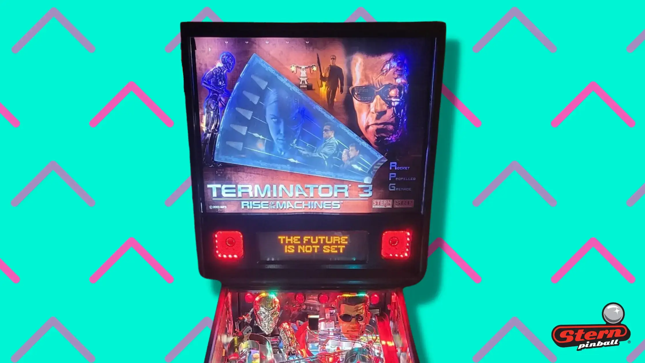 Terminator 3: Rise of the Machines (2003) Pinball Machine by Stern ...