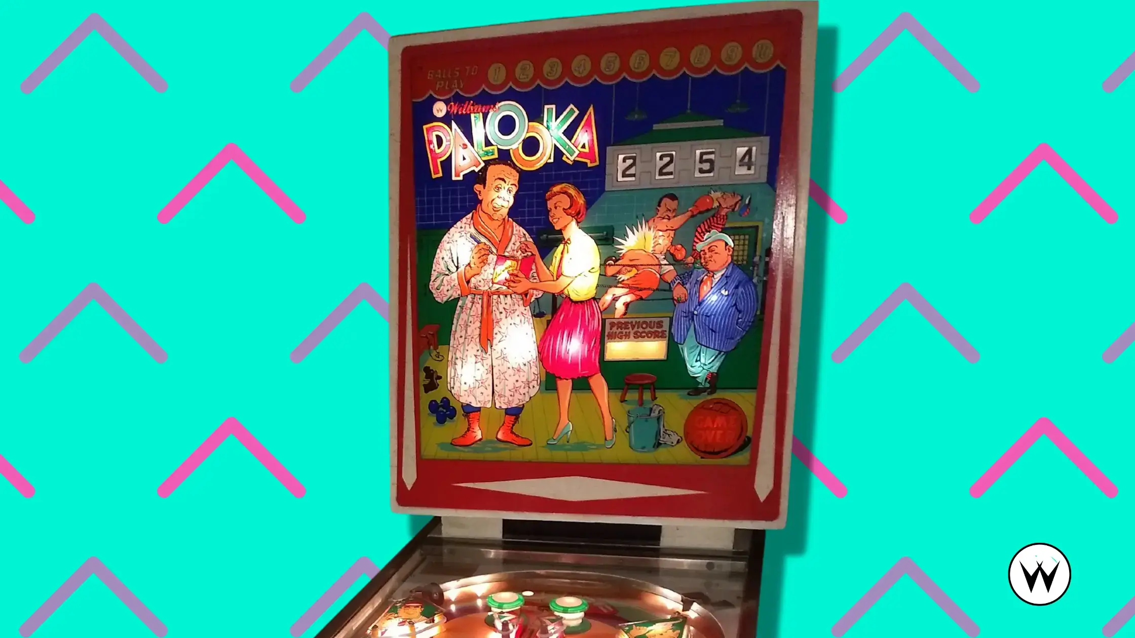 Palooka (1964) Pinball Machine by Williams Electronic Games Inc.