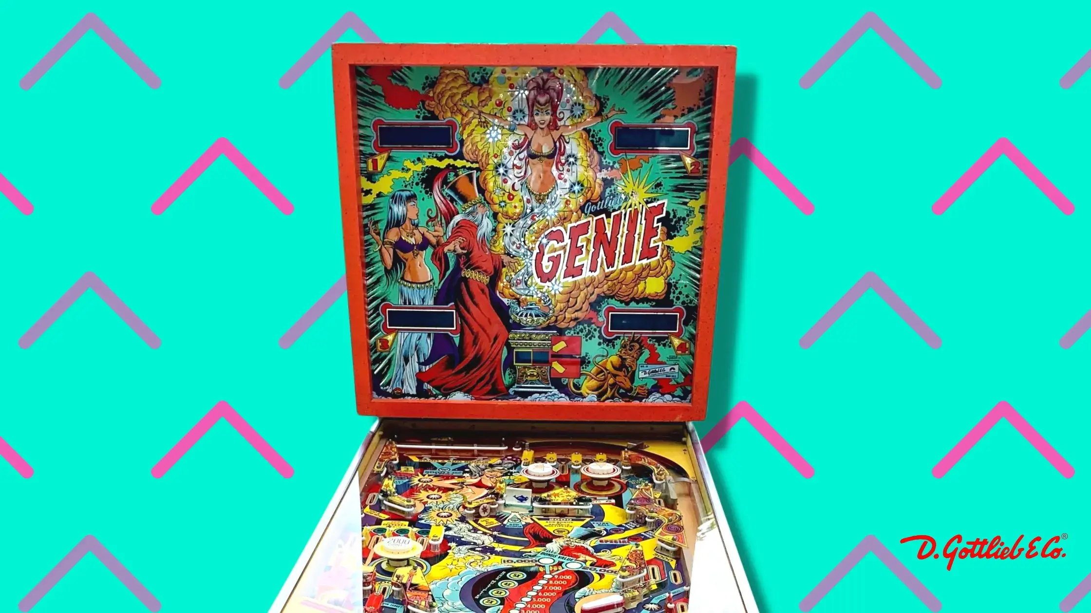 Genie (1979) Pinball Machine by D. Gottlieb & Co.