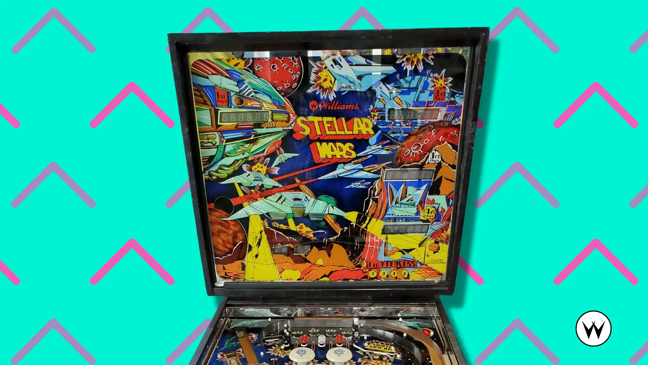 Stellar Wars (1979) Pinball Machine by Williams Electronic Games Inc.