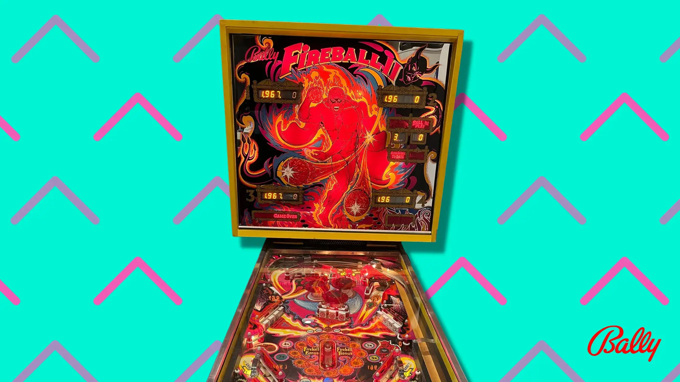 Fireball II (1980) Pinball Machine by Bally Manufacturing Co.