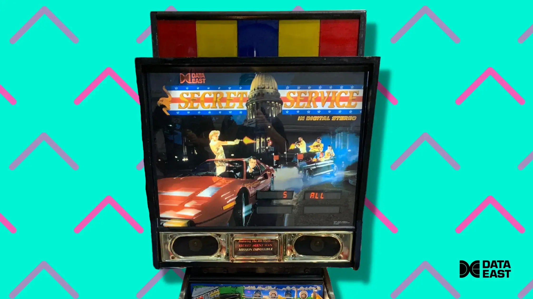 Secret Service (1988) Pinball Machine by Data East USA Inc.