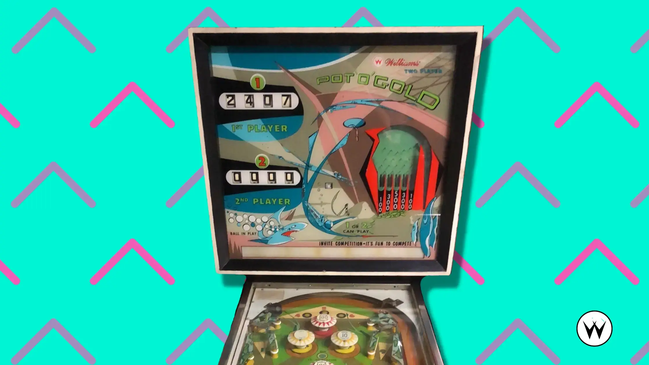 Pot 'O' Gold (1965) Pinball Machine by Williams Electronic Games Inc.