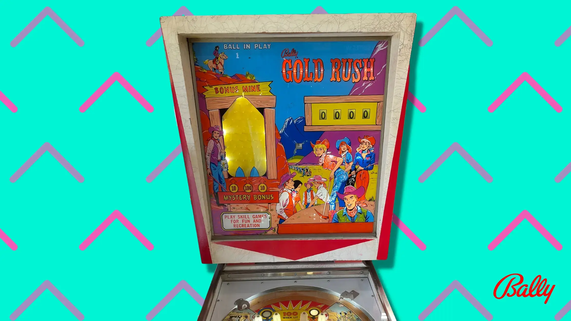 Gold Rush (1966) Pinball Machine by Bally Manufacturing Co.