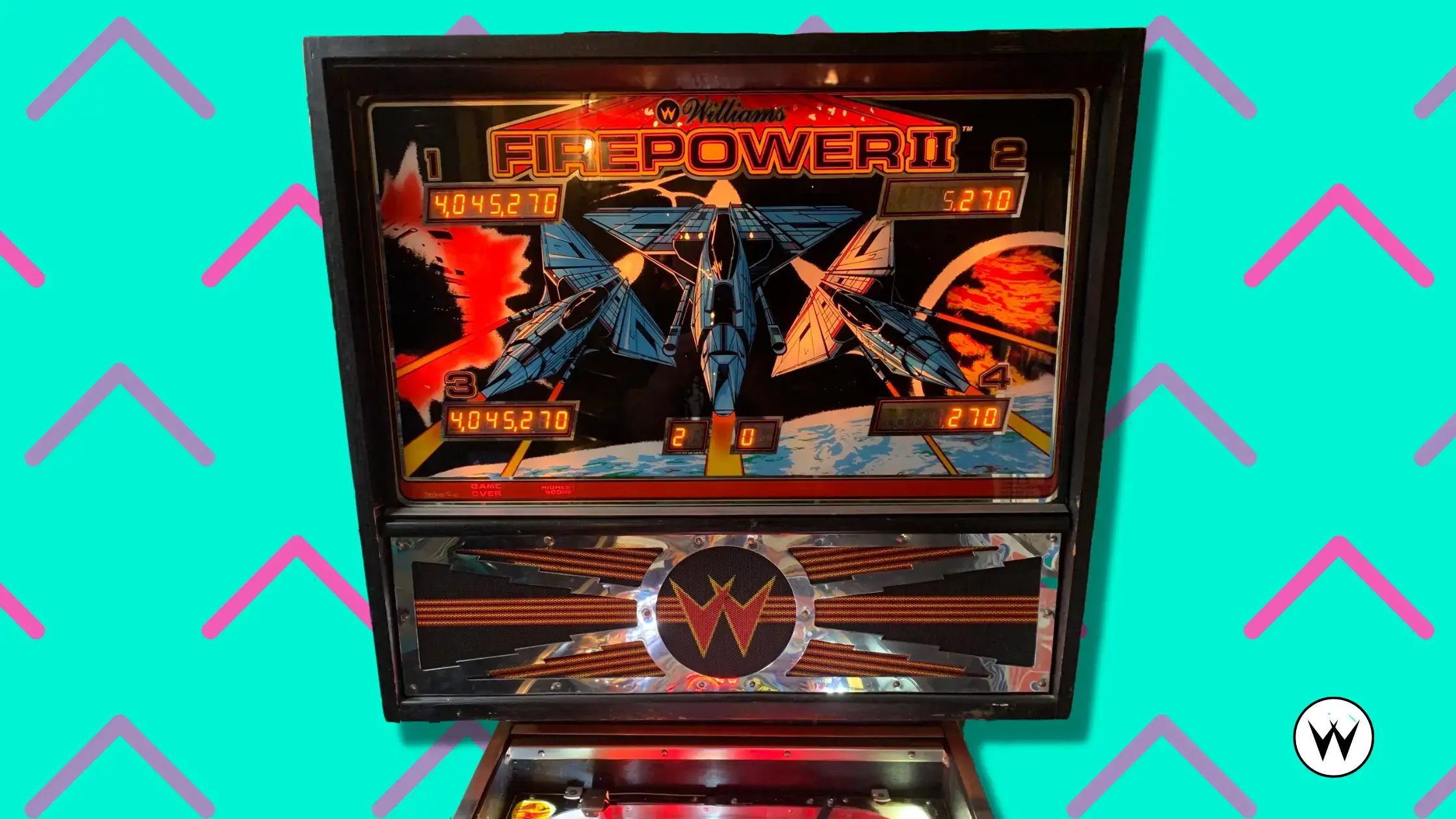 Firepower II (1983) Pinball Machine by Williams Electronic Games Inc.