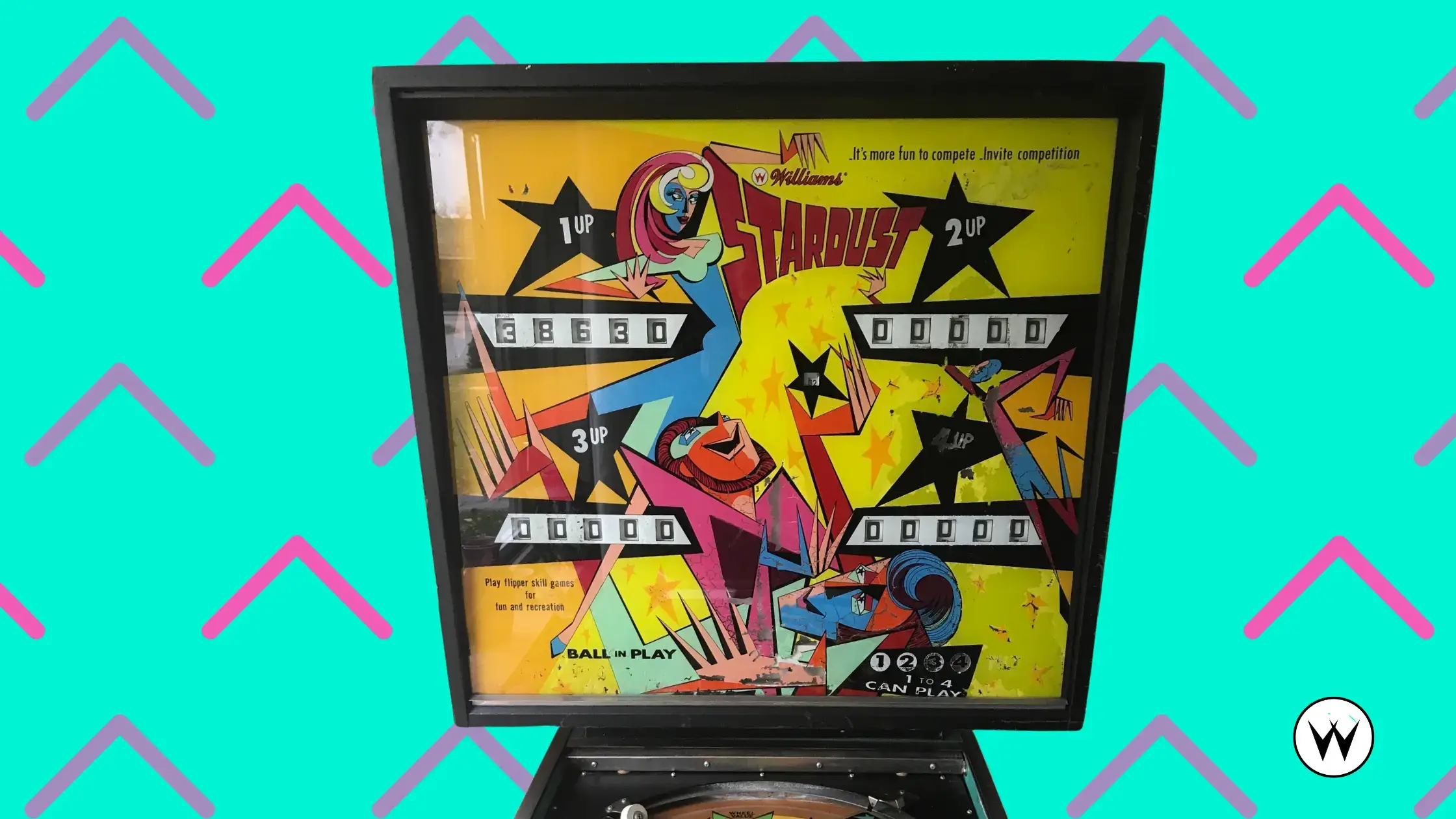 Stardust (1971) Pinball Machine by Williams Electronic Games Inc.
