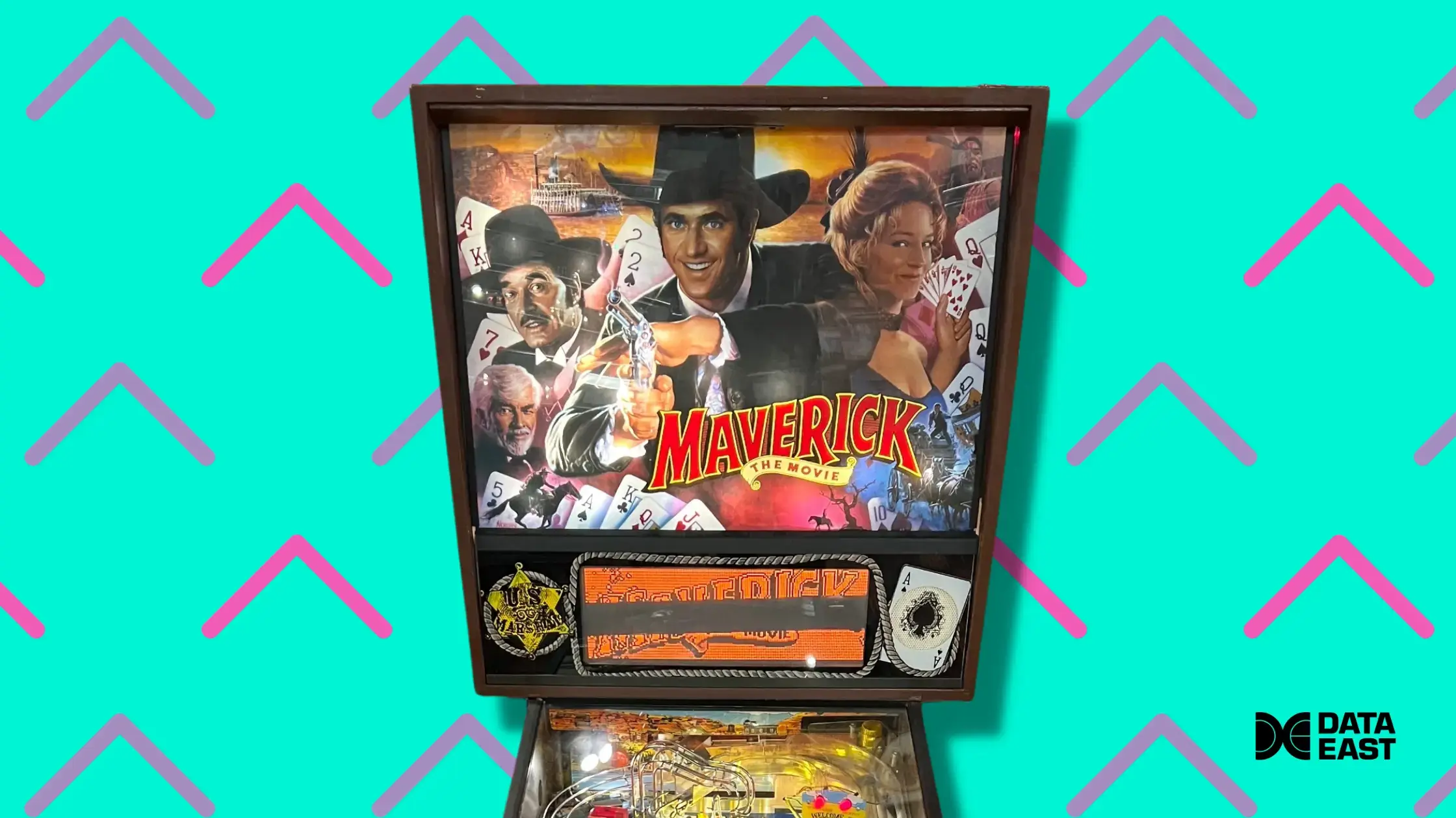 Maverick (1994) Pinball Machine by Data East USA Inc.
