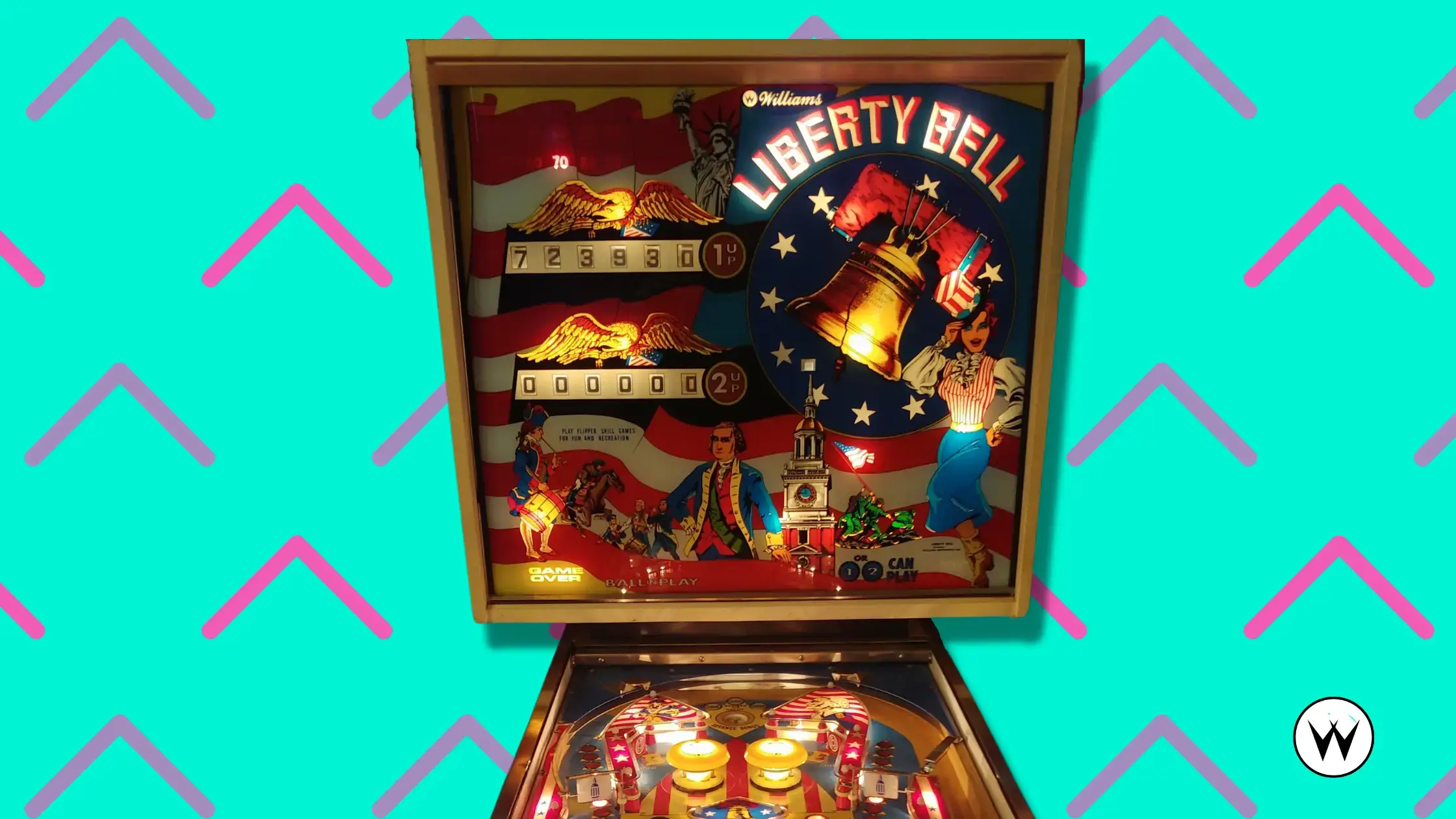 Liberty Bell (1977) Pinball Machine by Williams Electronic Games Inc.