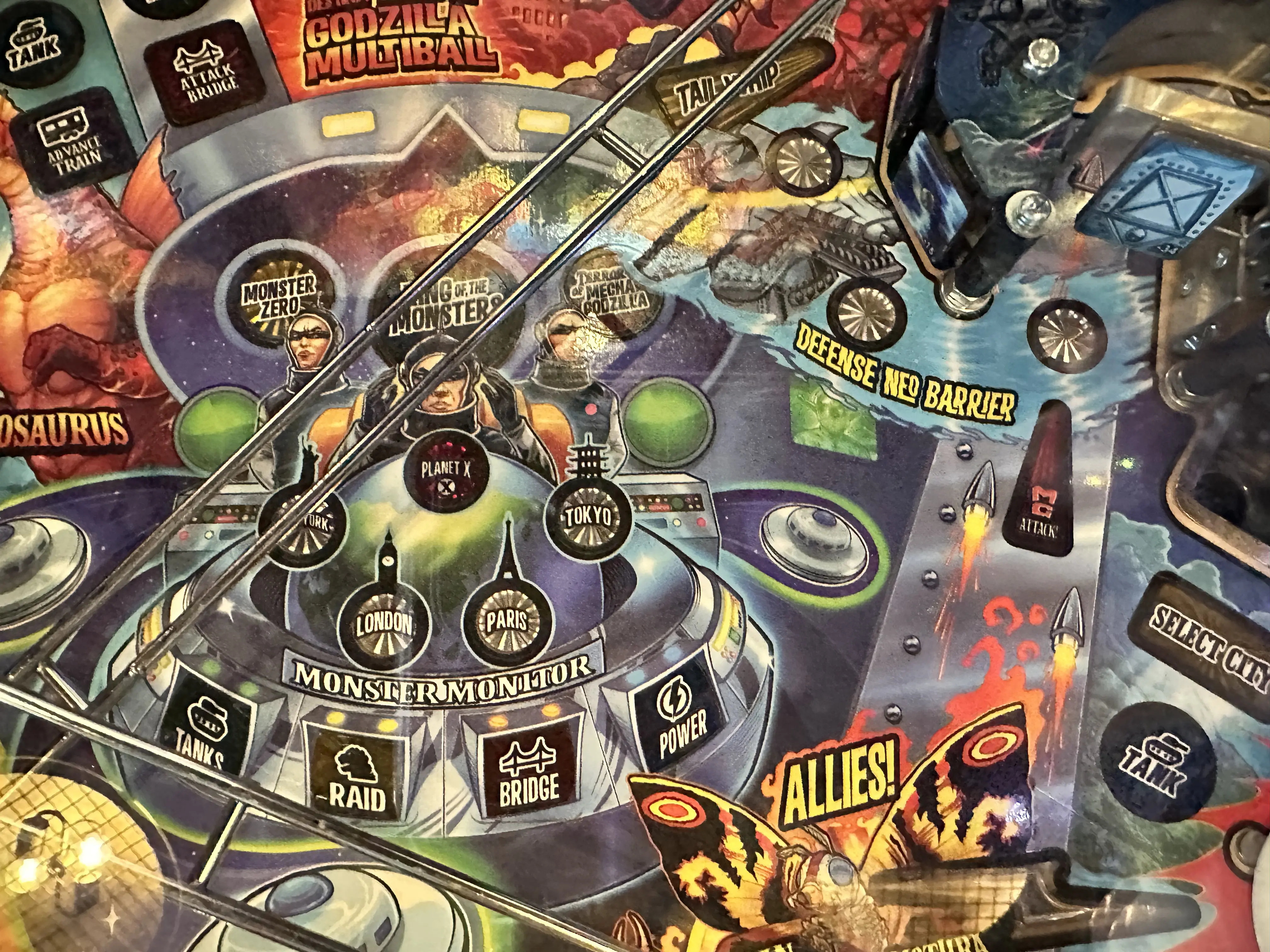 Godzilla (2021) Pinball Machine by Stern Pinball Inc.