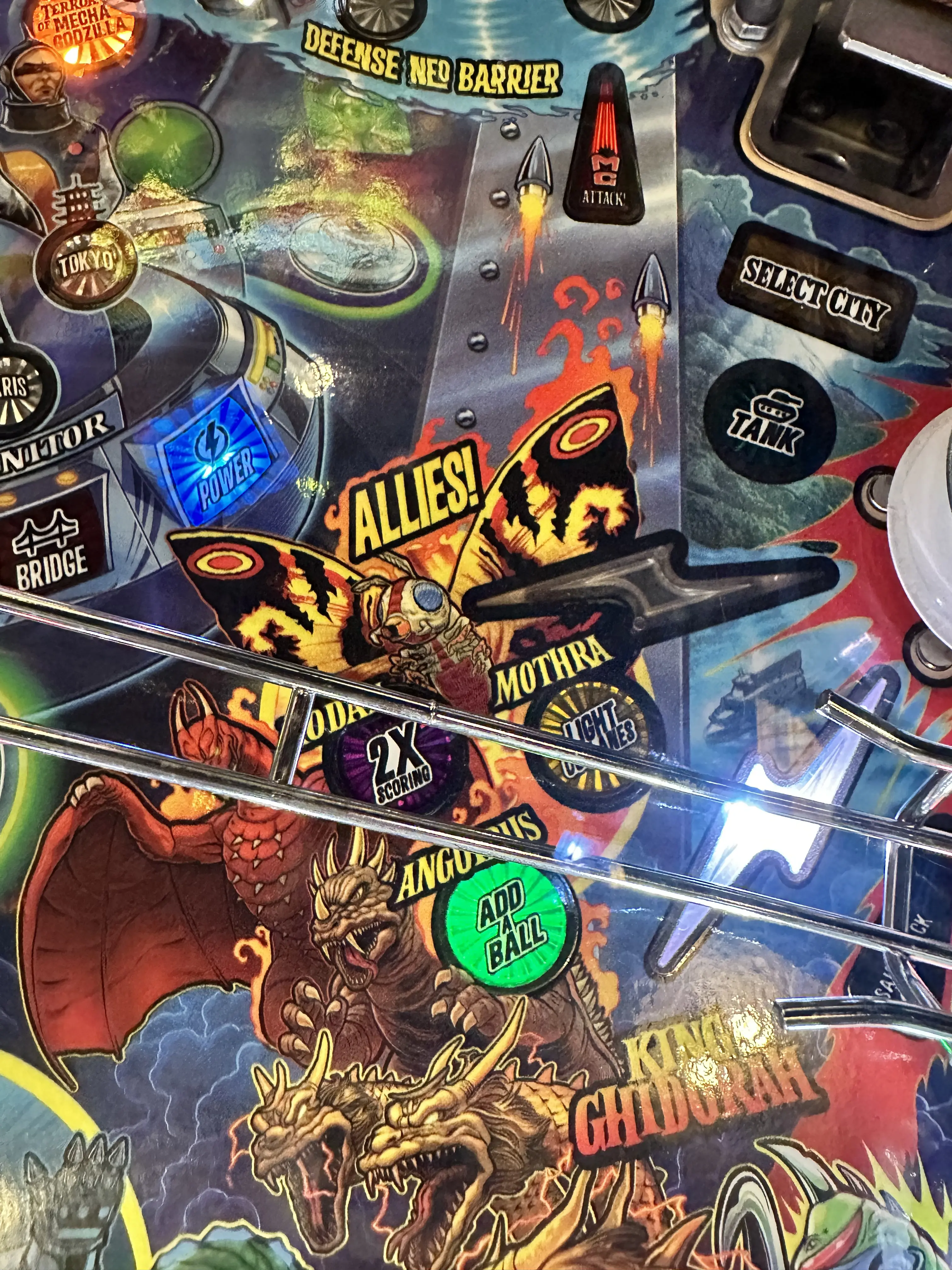 Godzilla (2021) Pinball Machine by Stern Pinball Inc.