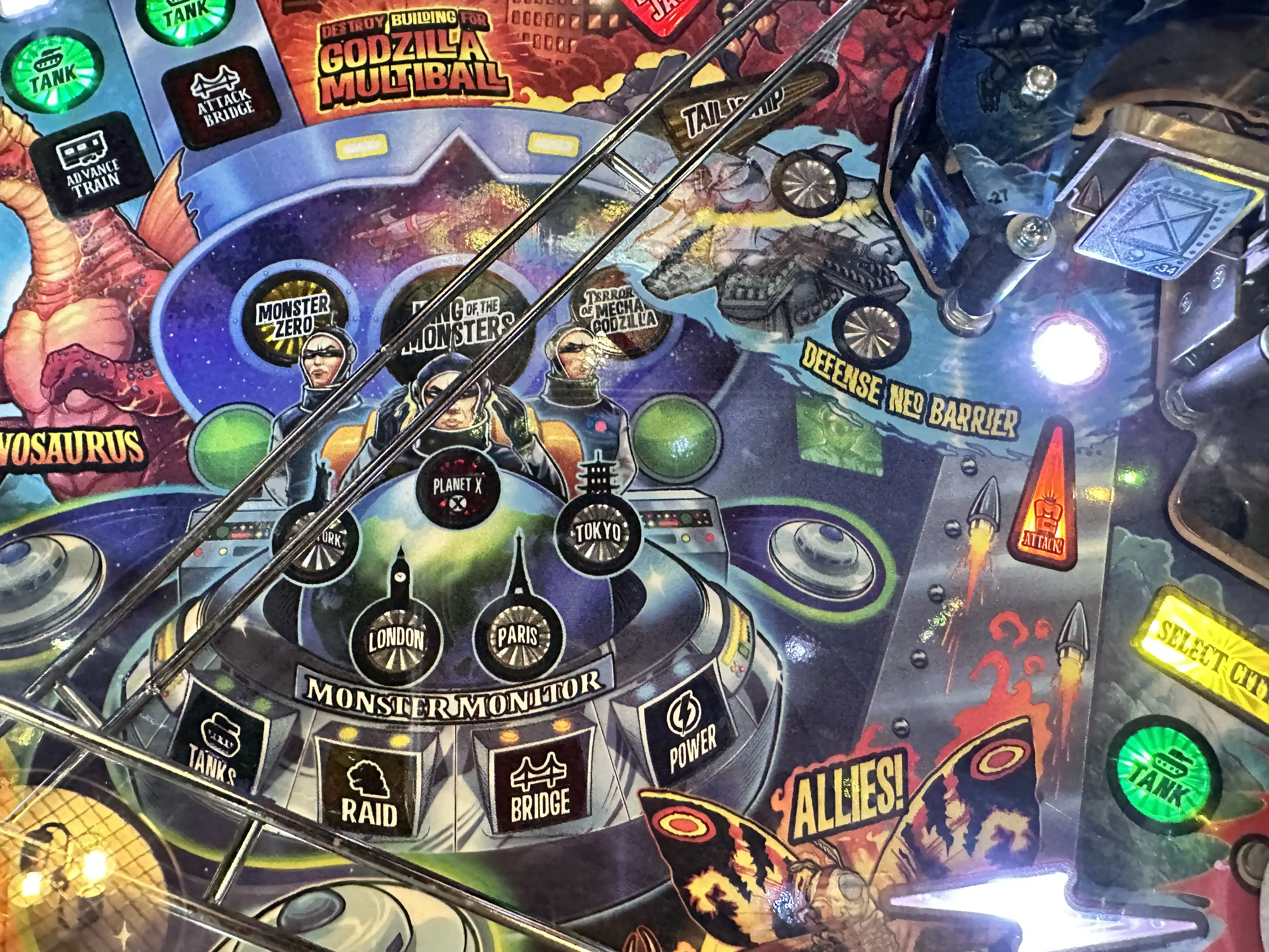 Godzilla (2021) Pinball Machine by Stern Pinball Inc.
