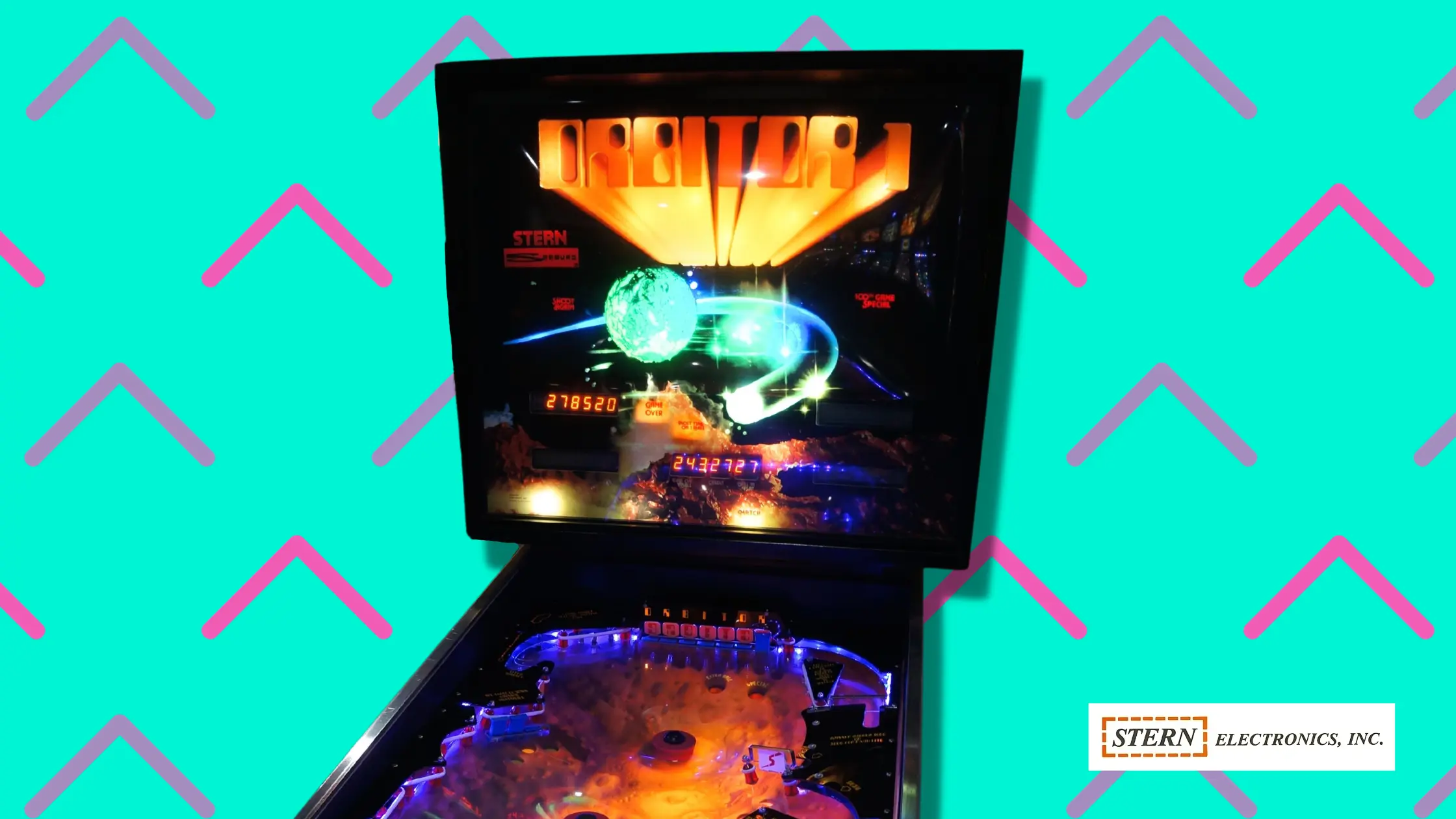 Orbitor 1 (1982) Pinball Machine by Stern Electronics