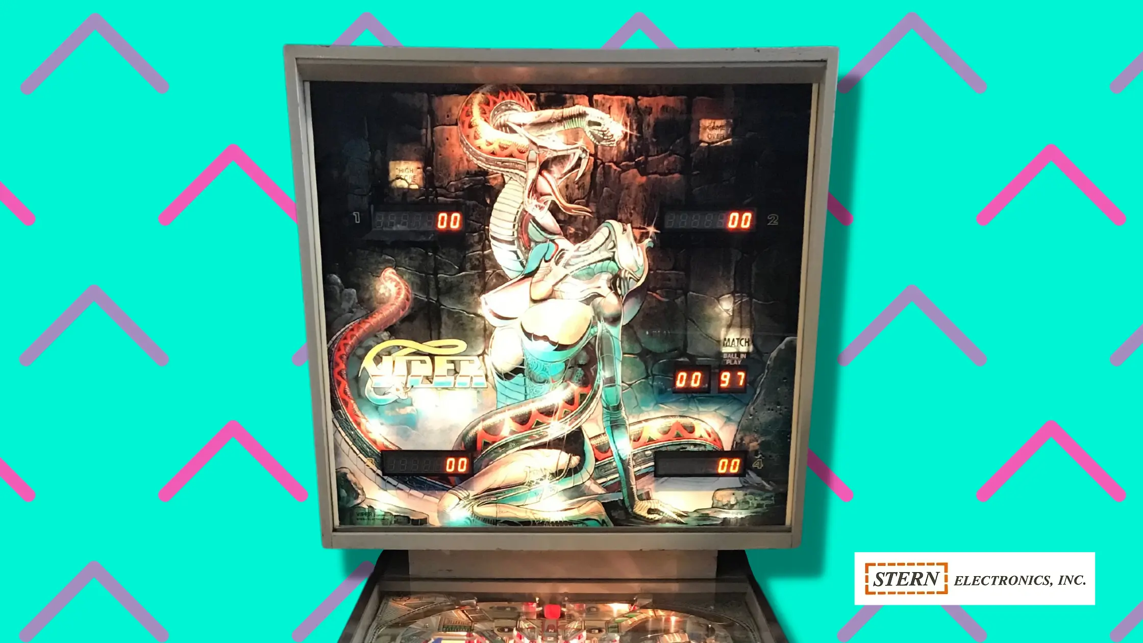 Viper (1981) Pinball Machine by Stern Electronics