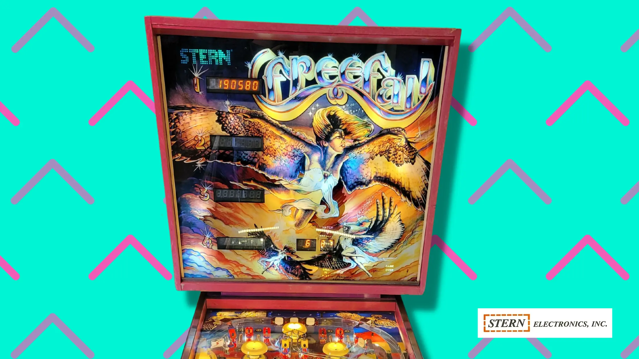 Freefall (1981) Pinball Machine by Stern Electronics
