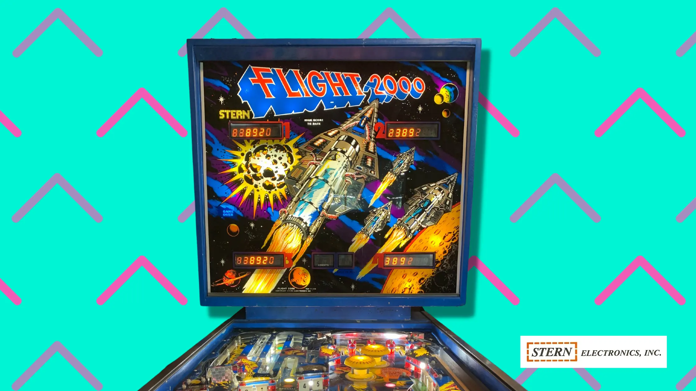 Flight 2000 (1980) Pinball Machine by Stern Electronics
