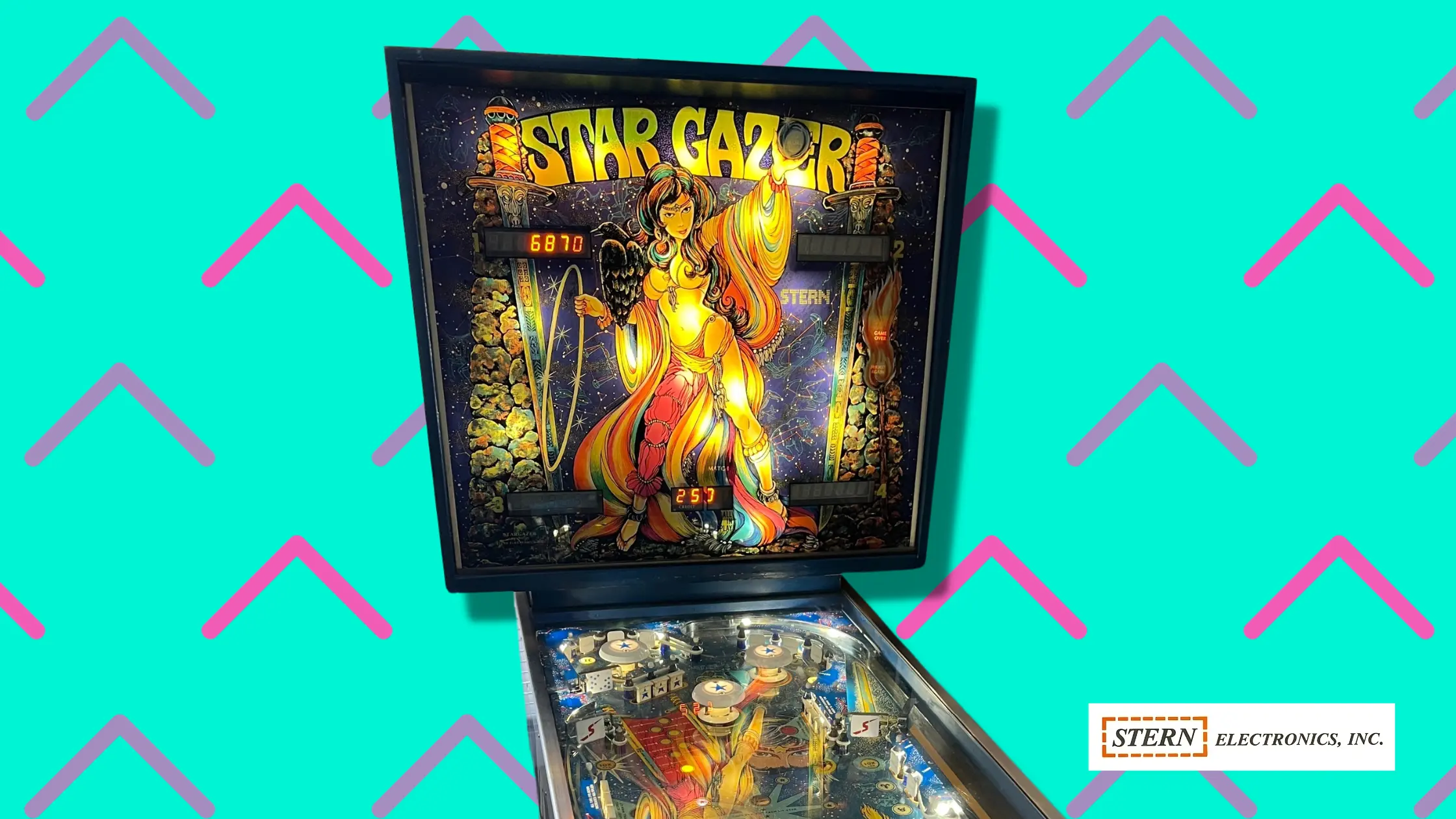Star Gazer (1980) Pinball Machine by Stern Electronics