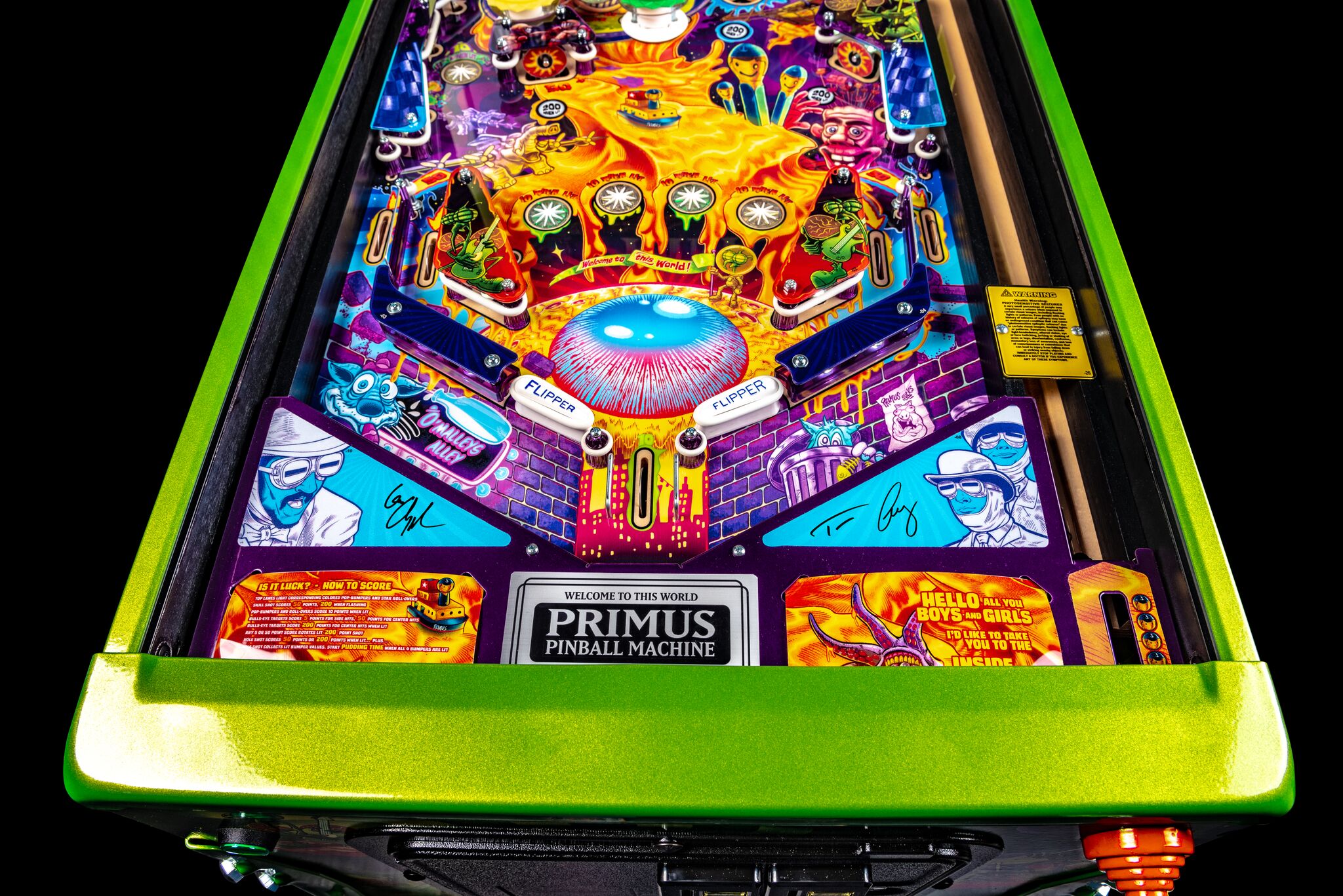 Primus Pinball Revealed! Interview with Zoltron and Zombie Yeti ...