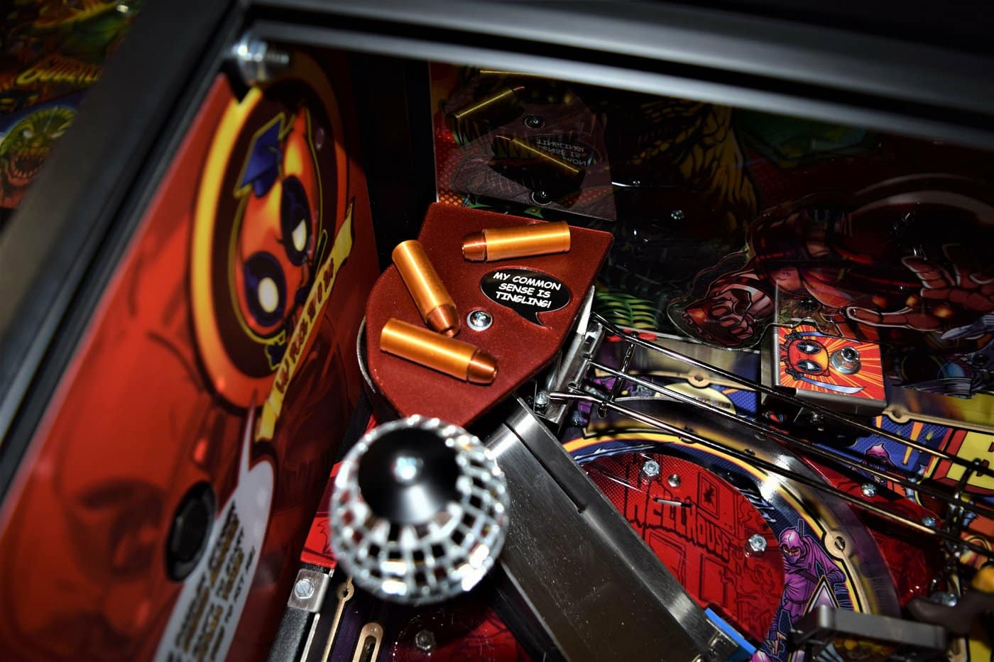 Deadpool Ramp and Diverter Cover Mods | Hurry Up Pinball | Pinball Mods ...