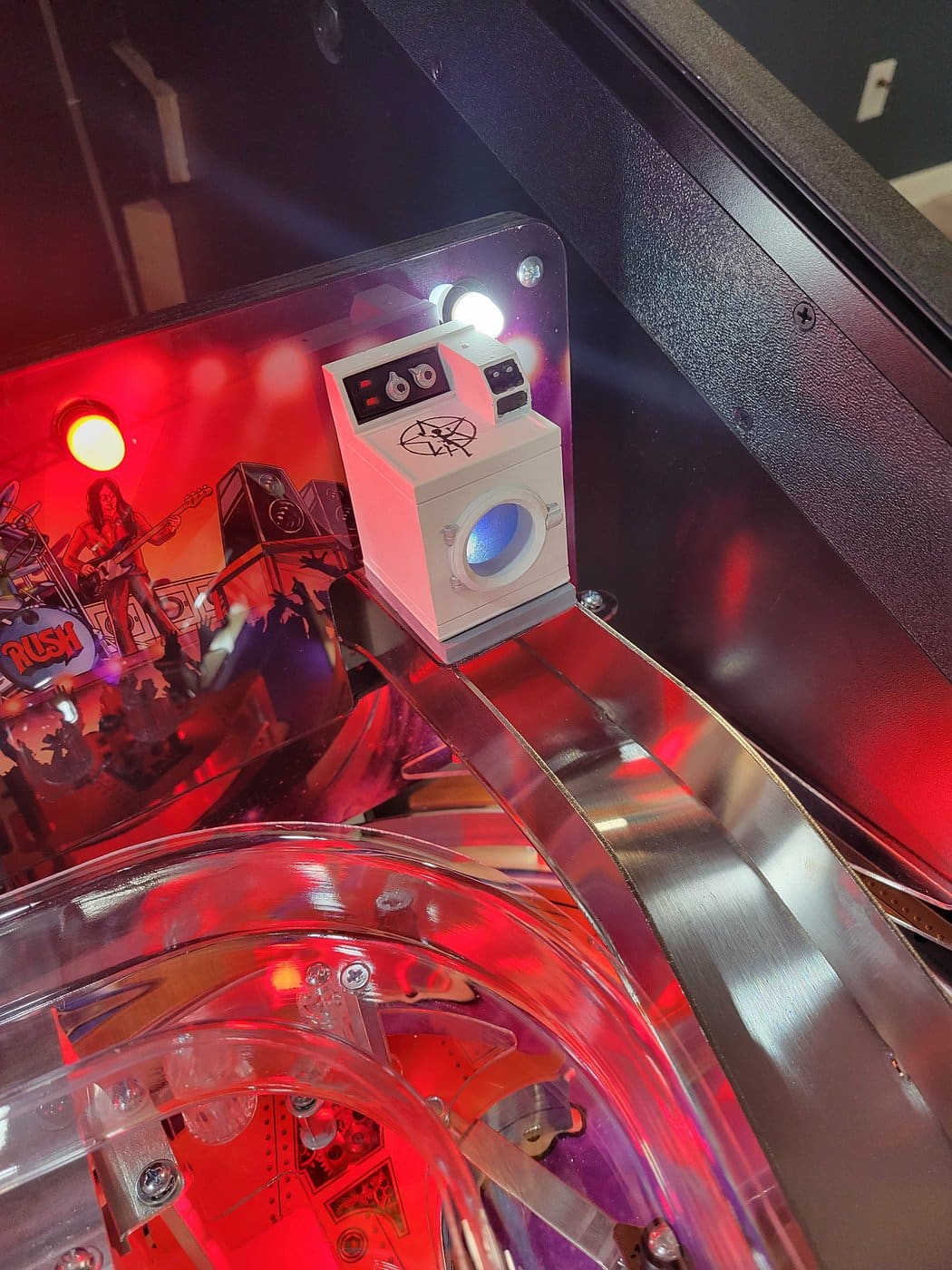 RUSH Dryer Mod | Diddy's Pinball Mods | Pinball Mods & Toppers Database