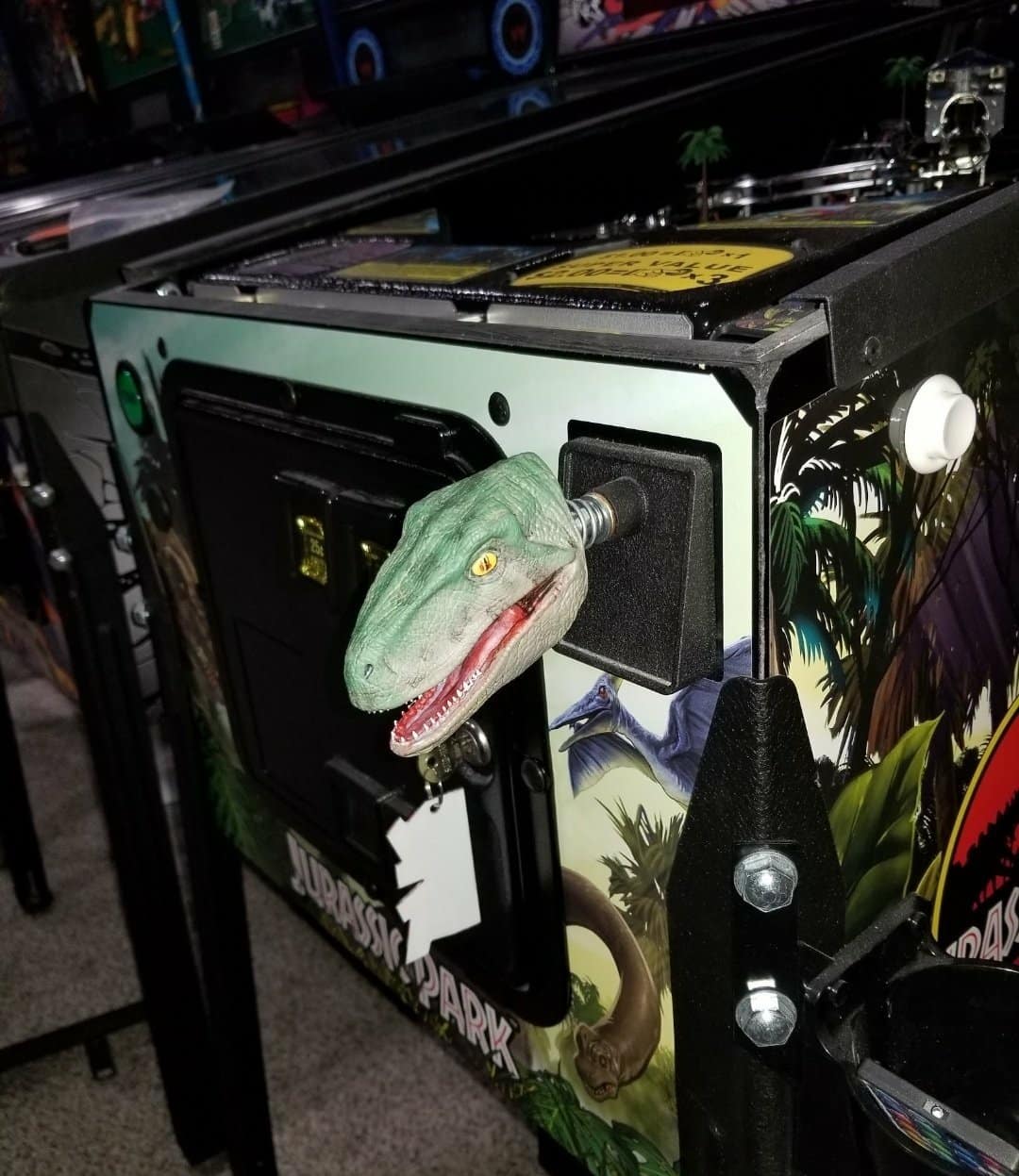 Jurassic Park Pinball Shooter Rod at Marshall Hite blog
